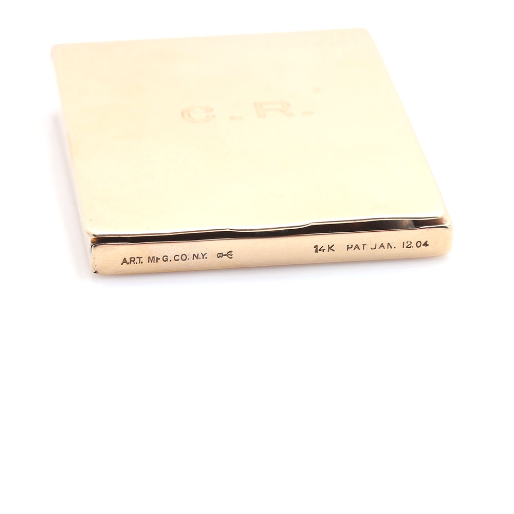 14K Yellow Gold Match Book Holder | EBTH