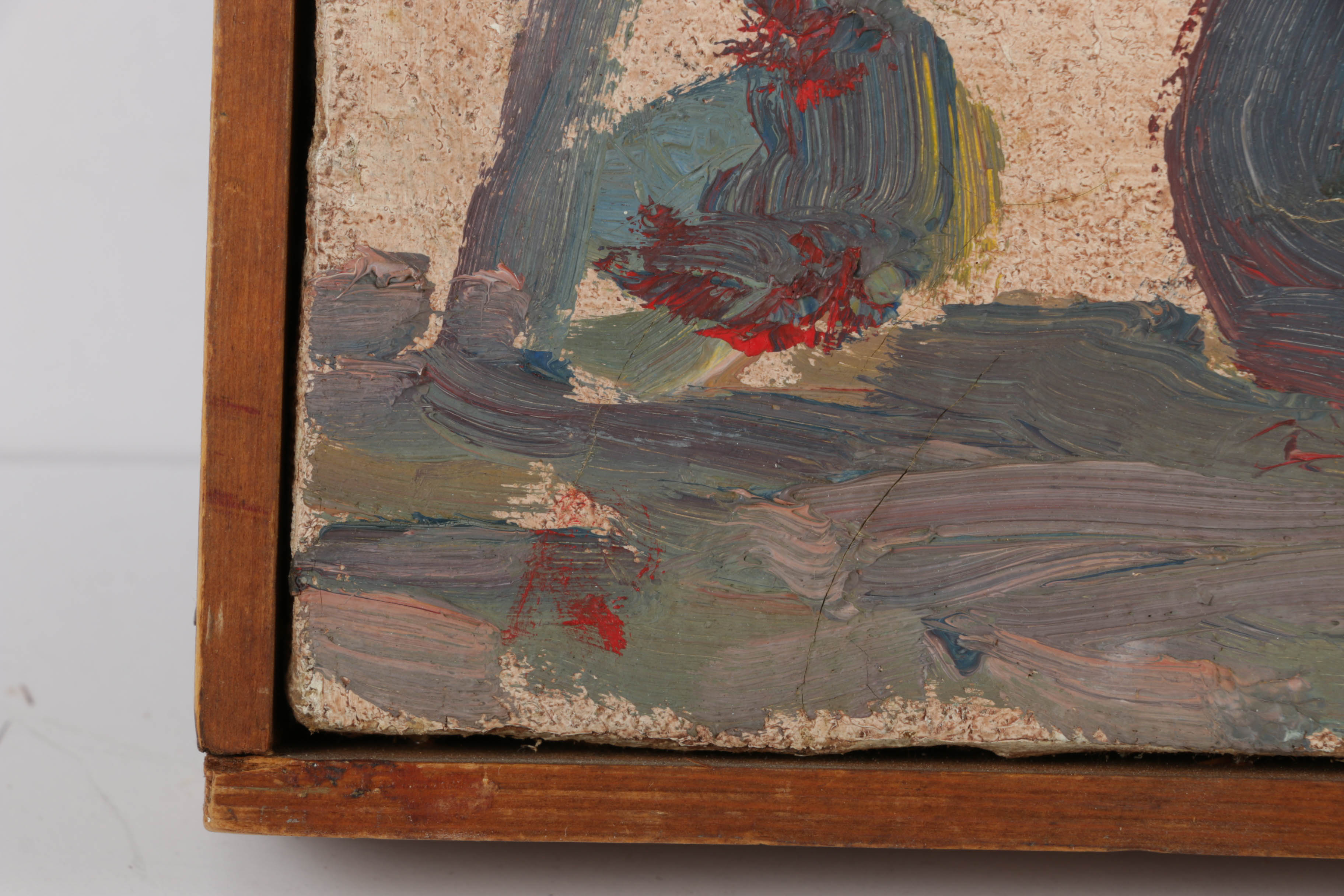 Raul Russo Original Oil Painting on Canvas Beach Scene | EBTH