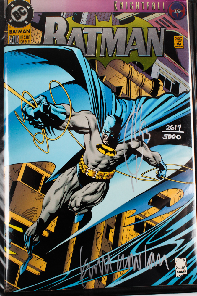 Signed Copy of DC Comics "Batman" #500 | Everything But The House