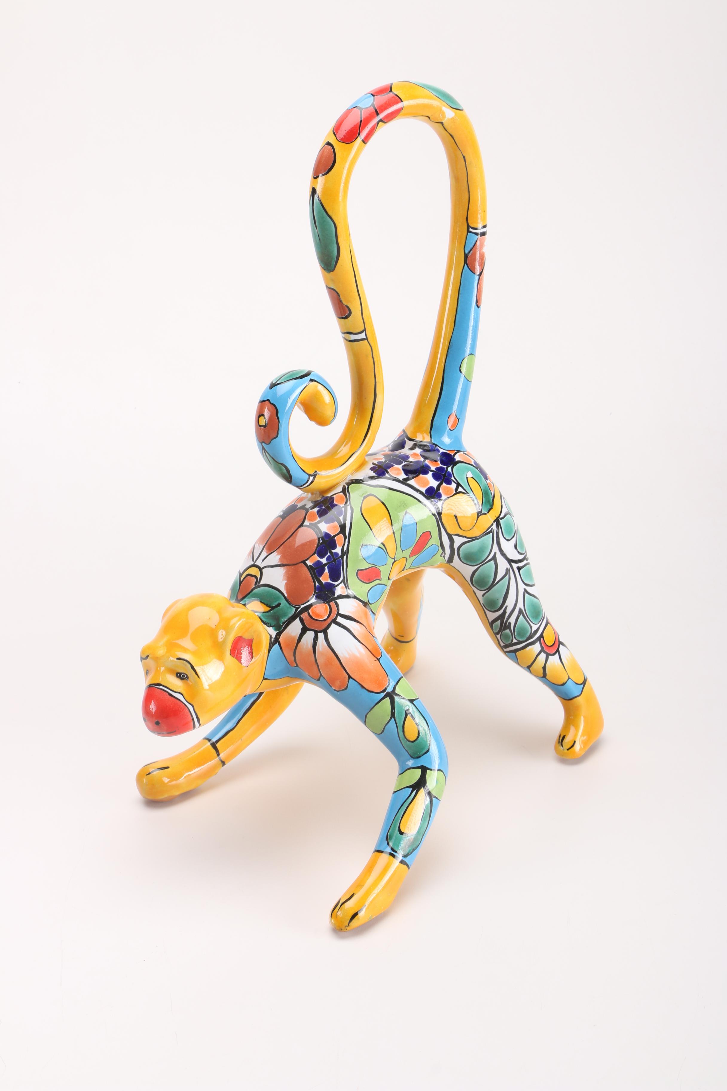 Talavera Monkey and Decorative Kitchenware | EBTH