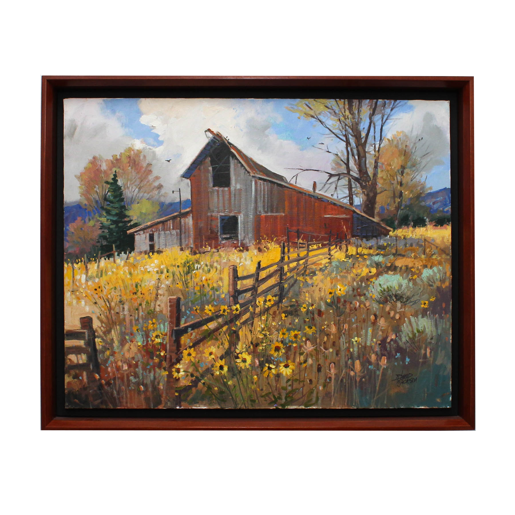 David W. Jackson Original Oil Painting on Canvas | EBTH