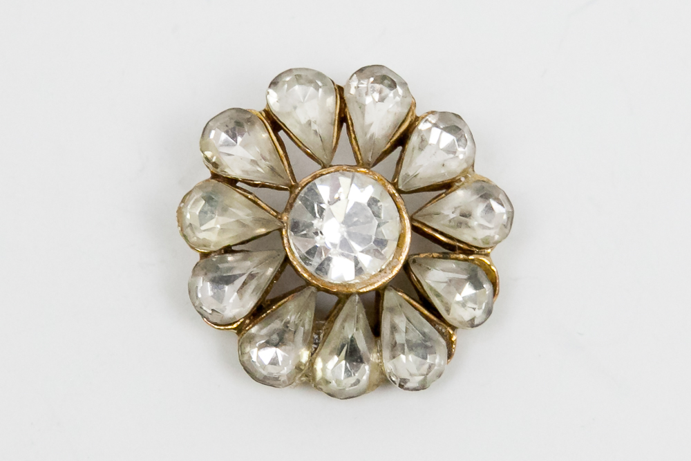 Collection of Rhinestone Embellished Buttons | EBTH