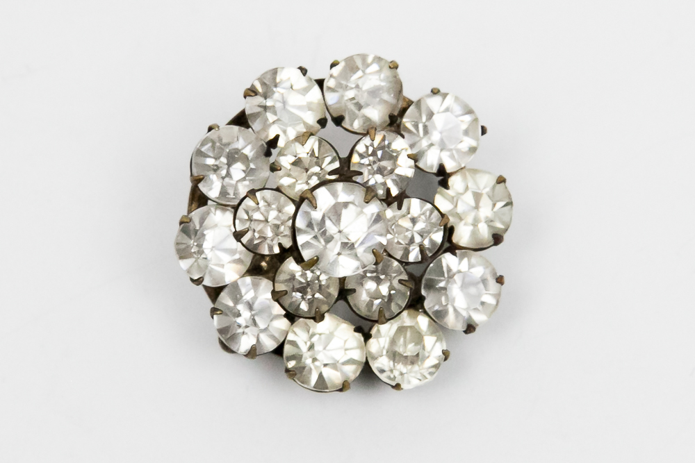 Collection of Rhinestone Embellished Buttons | EBTH