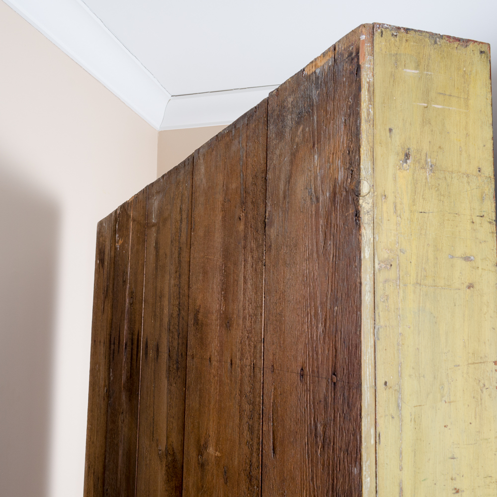 Painted General Store Style Wooden Hutch | EBTH