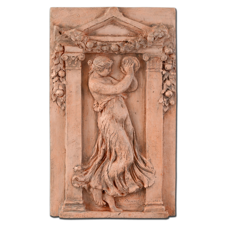 Renoir Limited Edition Relief Sculpture with Cast Signature "Dancer ...