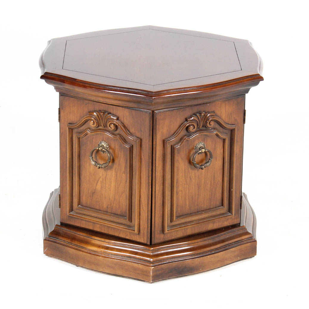 Vintage Hexagonal Side Table | EBTH