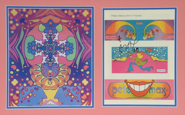 Signed Group of Peter Max Offset Lithographs | EBTH
