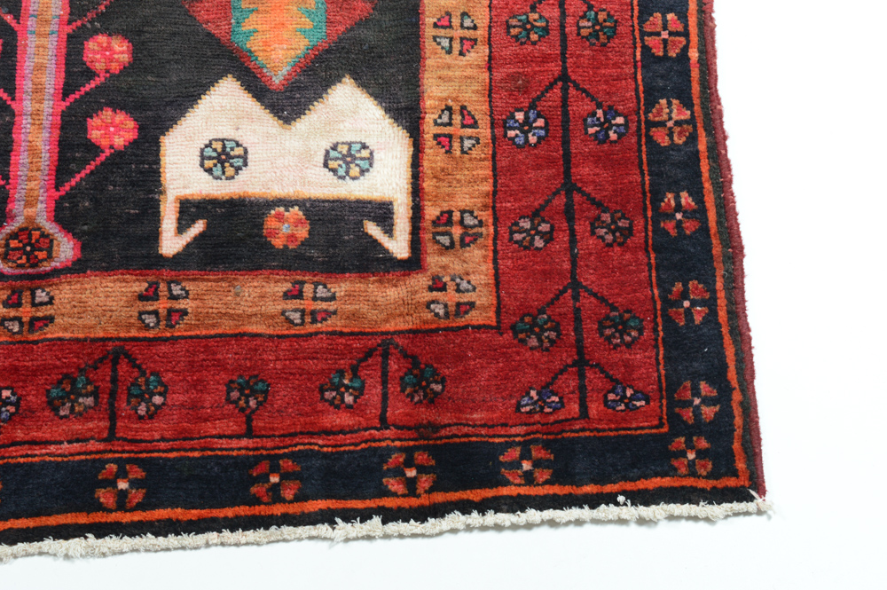 Semi-Antique Hand Knotted Kolyai Pictorial Area Rug | EBTH