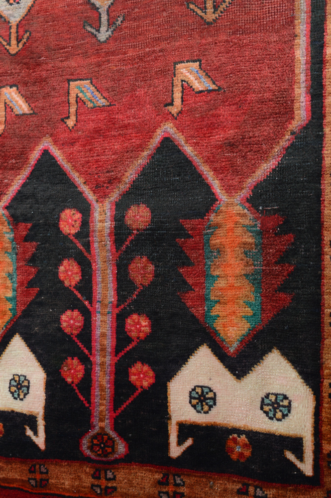 Semi-Antique Hand Knotted Kolyai Pictorial Area Rug | EBTH