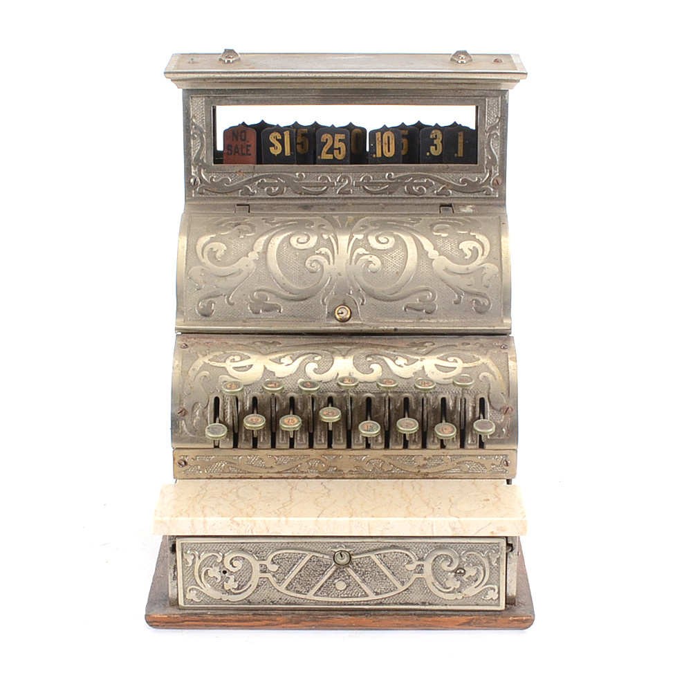 Antique Mechanical Cash Register | Everything But The House