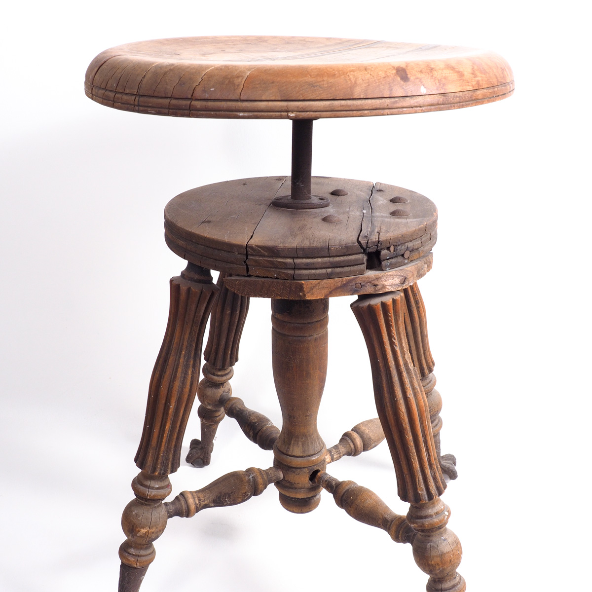 Vintage Piano Stool | EBTH