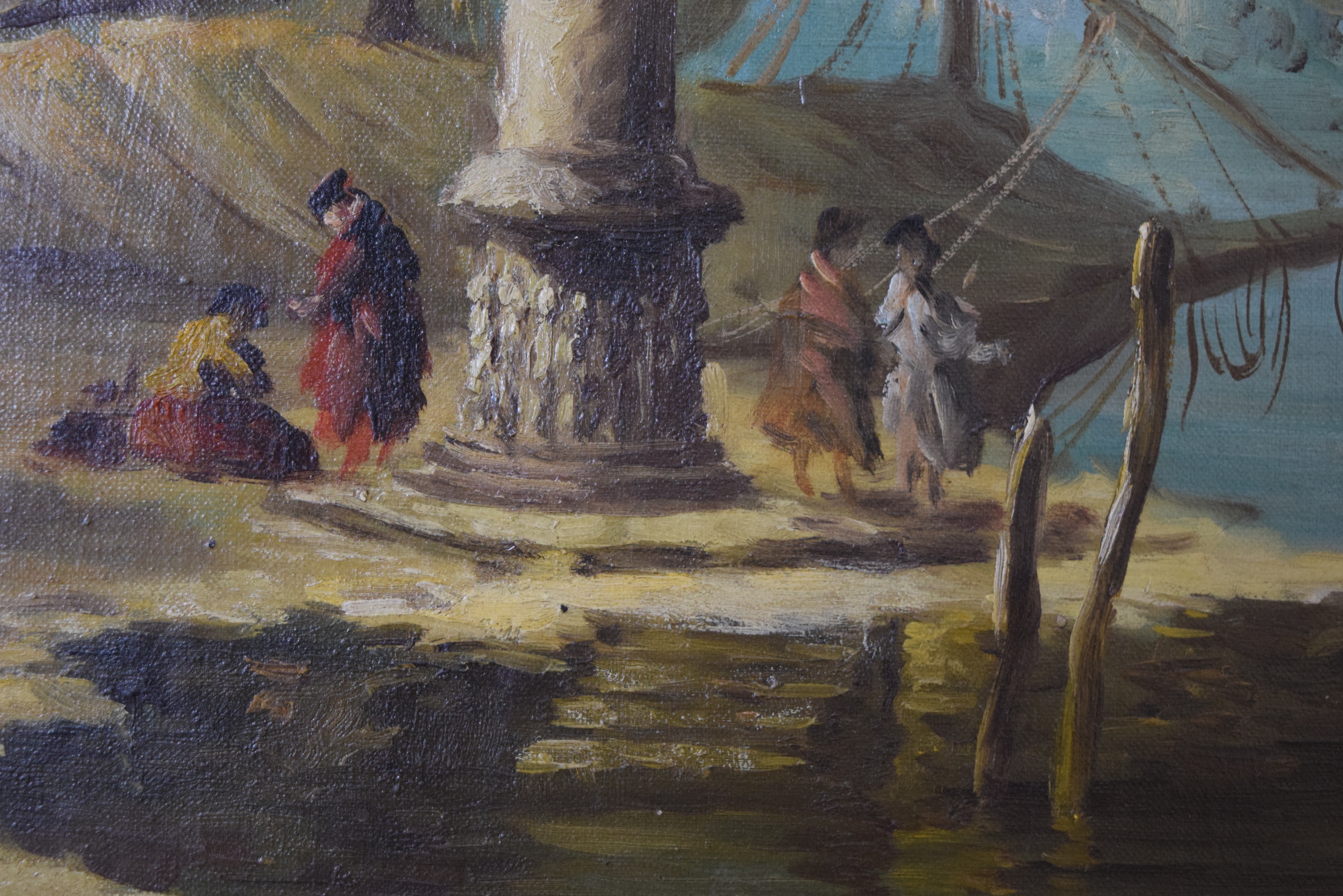 Original Oil Painting in the Classical Style, by A. Dols 1971 | EBTH