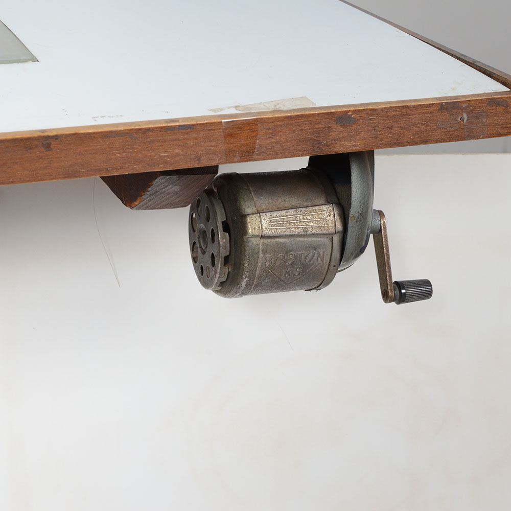 Vintage Backlit Drafting Table | EBTH