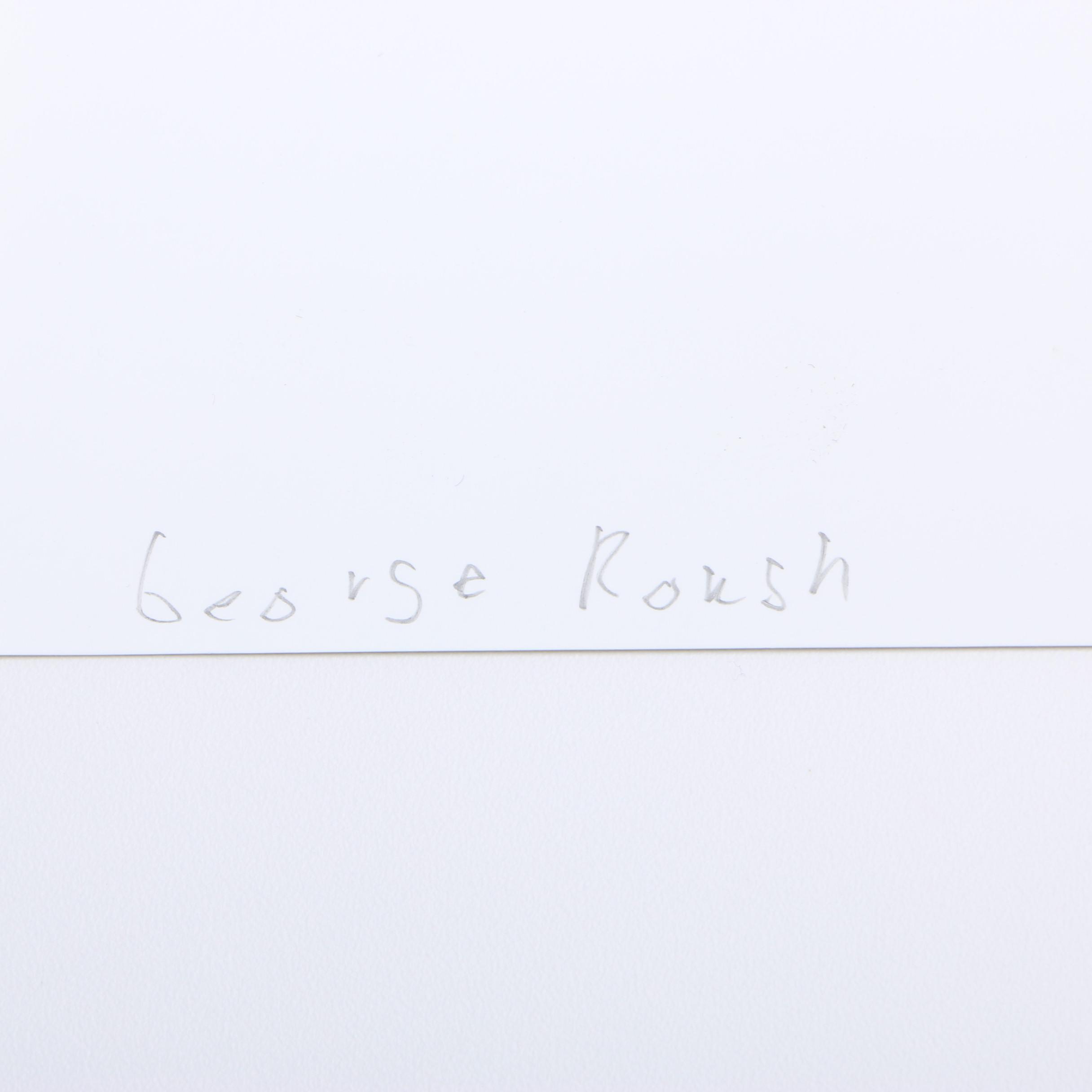 George Roush Abstract Offset Lithograph | EBTH