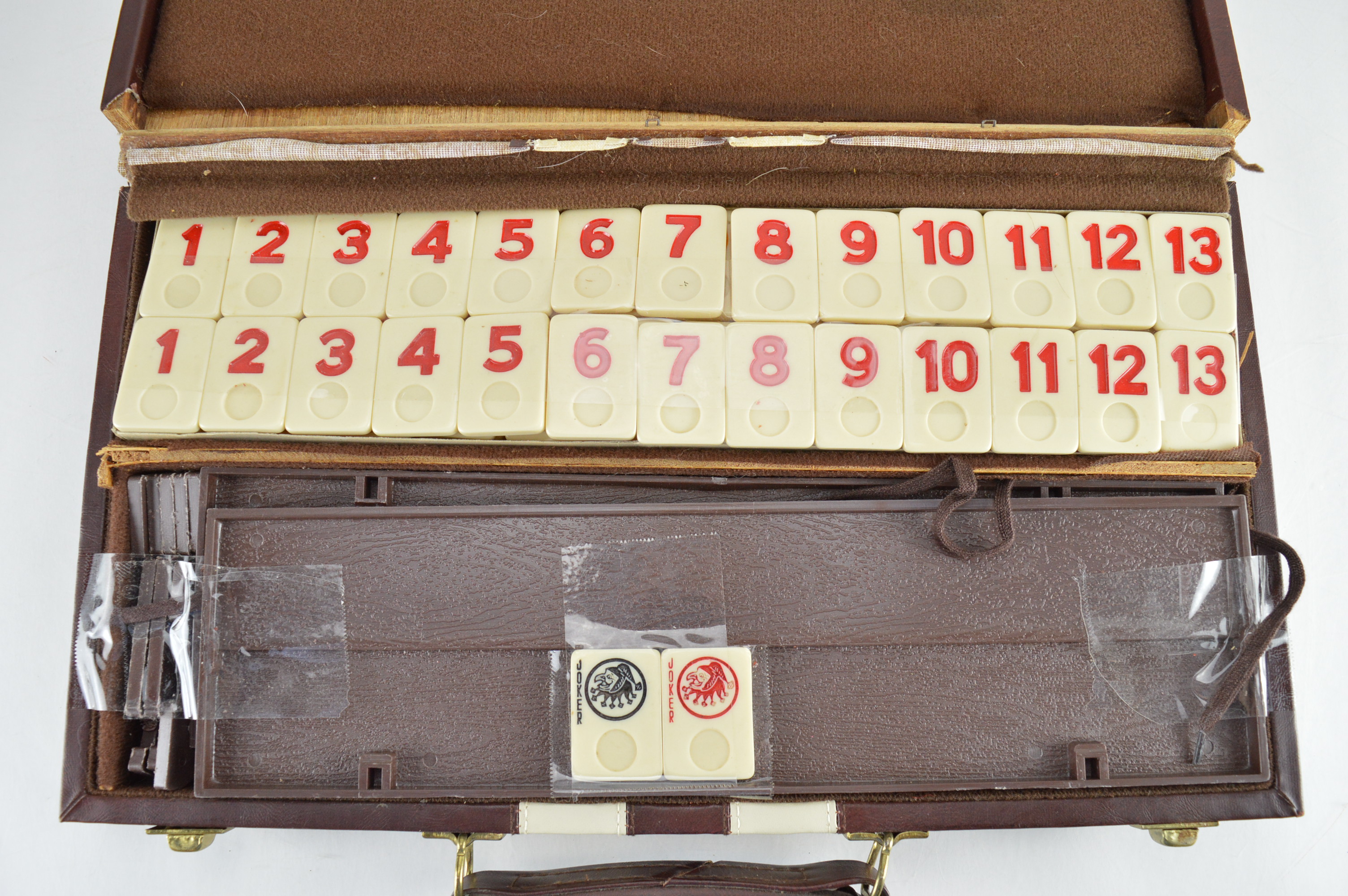 Vintage Rummy Tile Game in Case | EBTH
