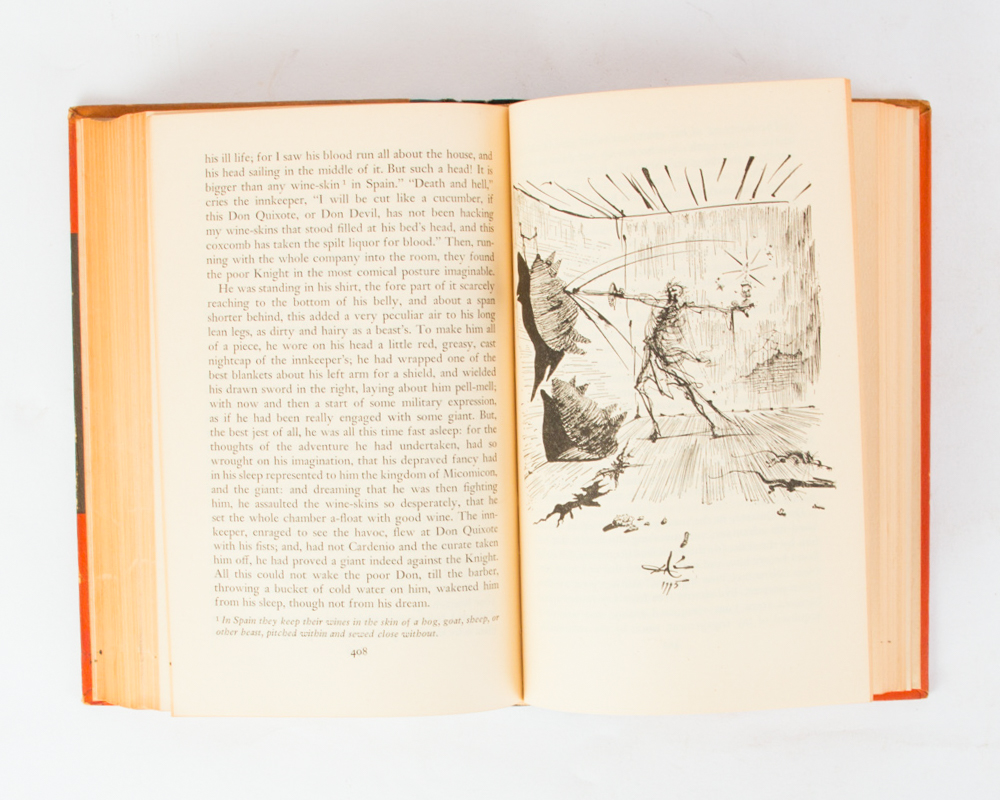 1946 "Don Quixote" First Edition Illustrated by Salvador Dalí | EBTH