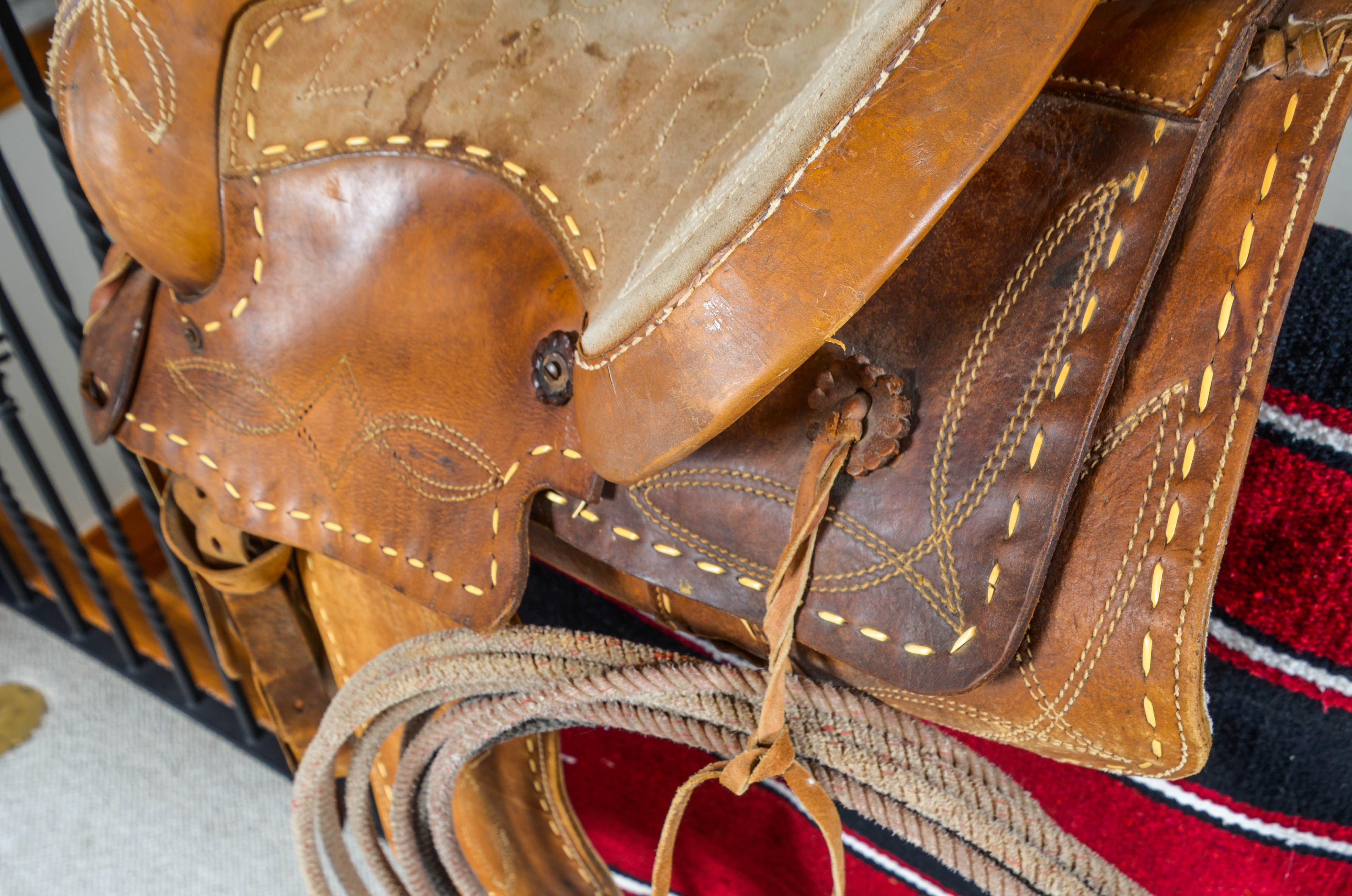 Western Saddle With Lasso | EBTH