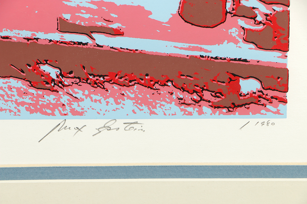 Max Epstein Artist Proof Serigraph on Paper "Freeport Fishing Boats" | EBTH