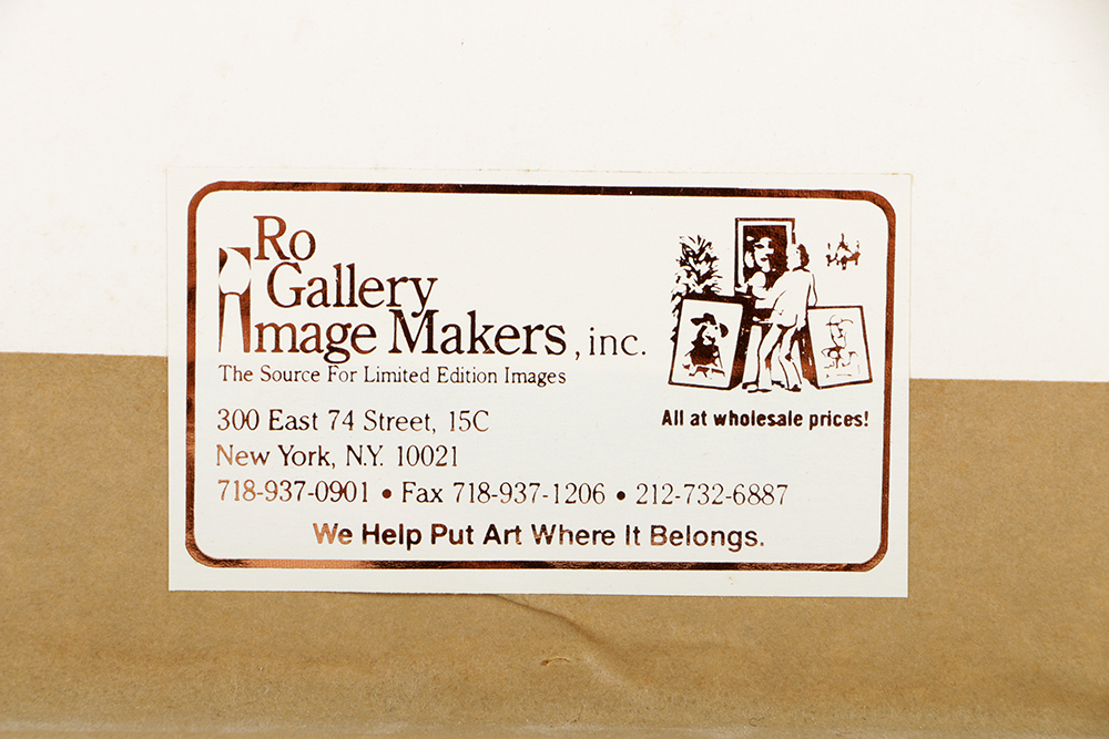 Max Epstein Artist Proof Serigraph on Paper "Freeport Fishing Boats" | EBTH