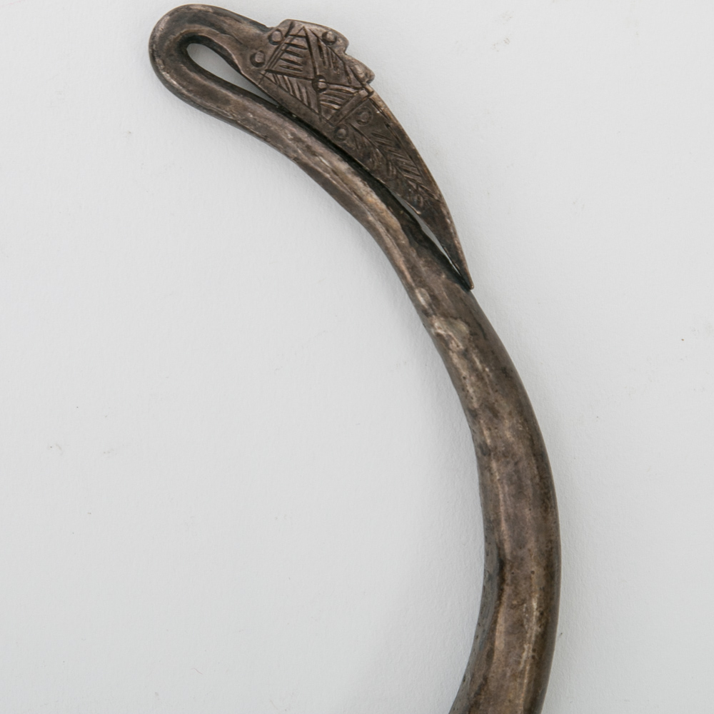 Antique Sterling Silver Hmong Neck Ring | EBTH