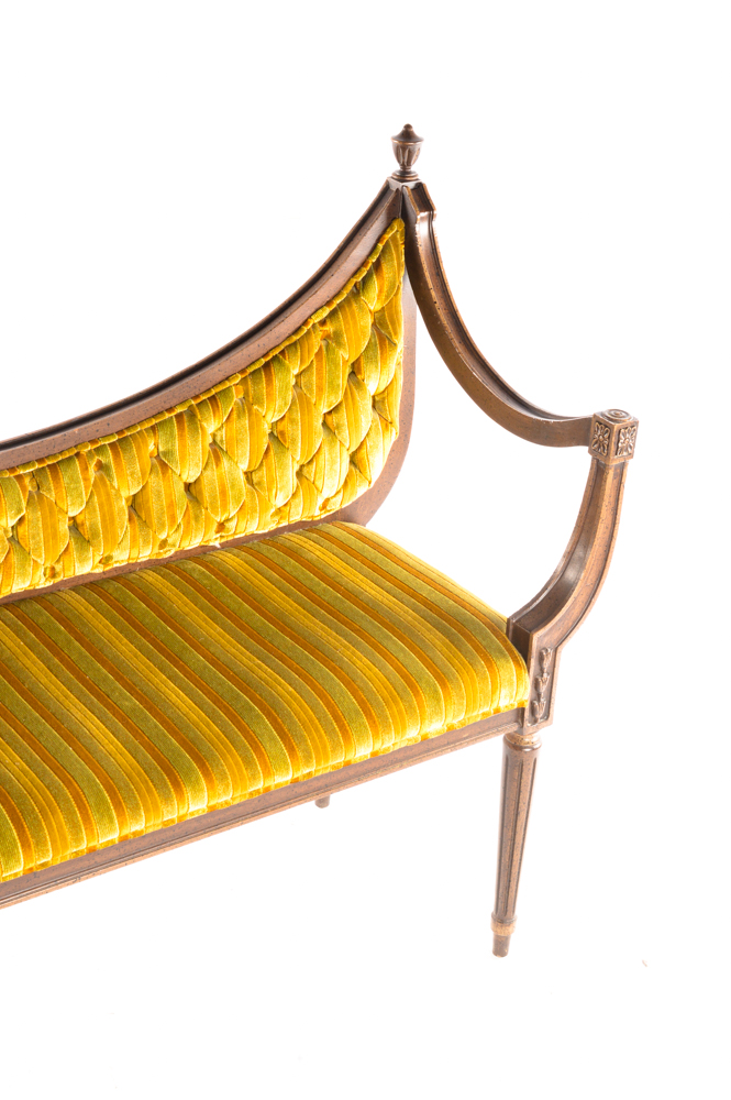 Mid-Century Regency Style Settee | EBTH