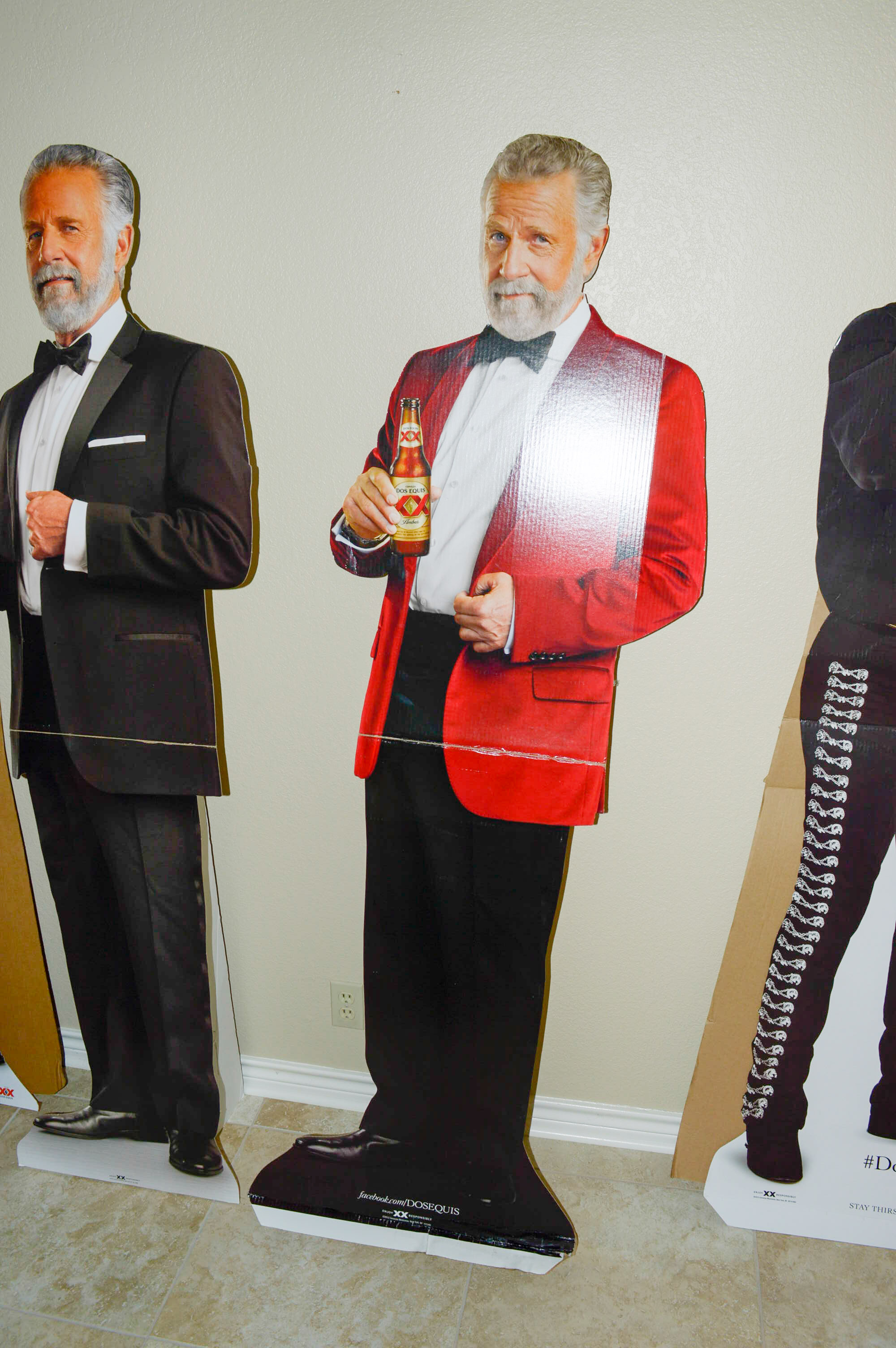 Dos Equis "The Most Interesting Man in the World" Cardboard Standees | EBTH