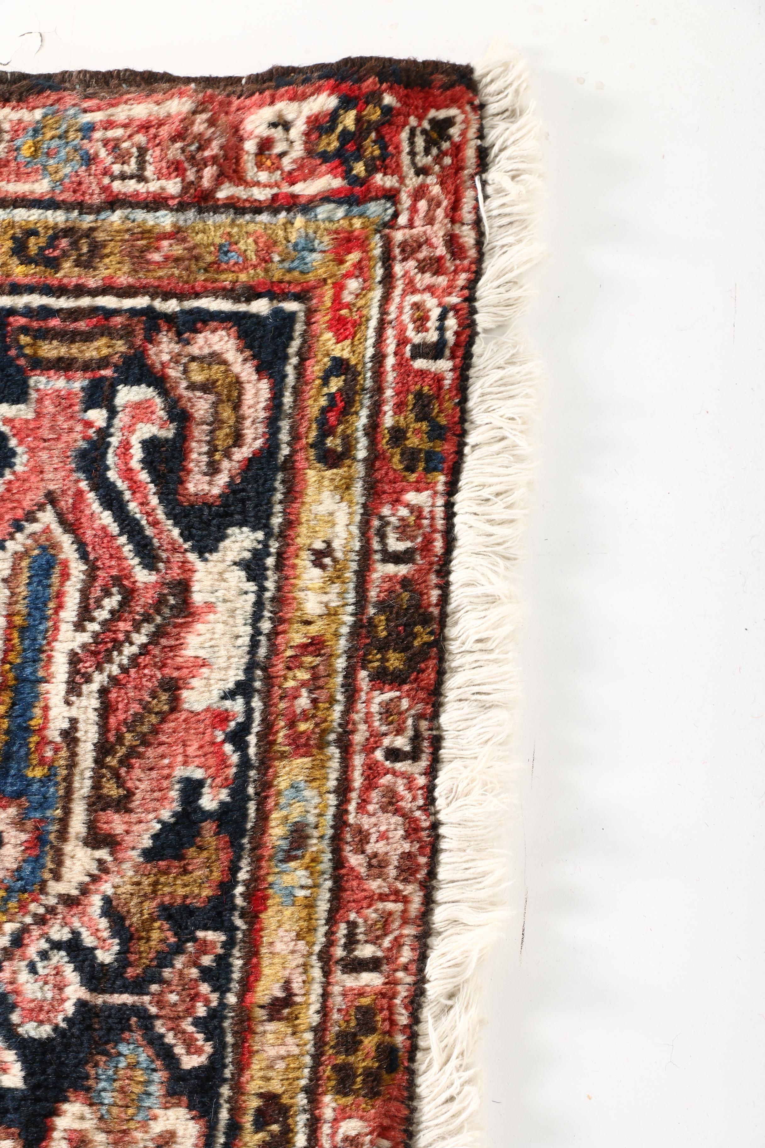 Handwoven Persian Heriz Area Rug | EBTH