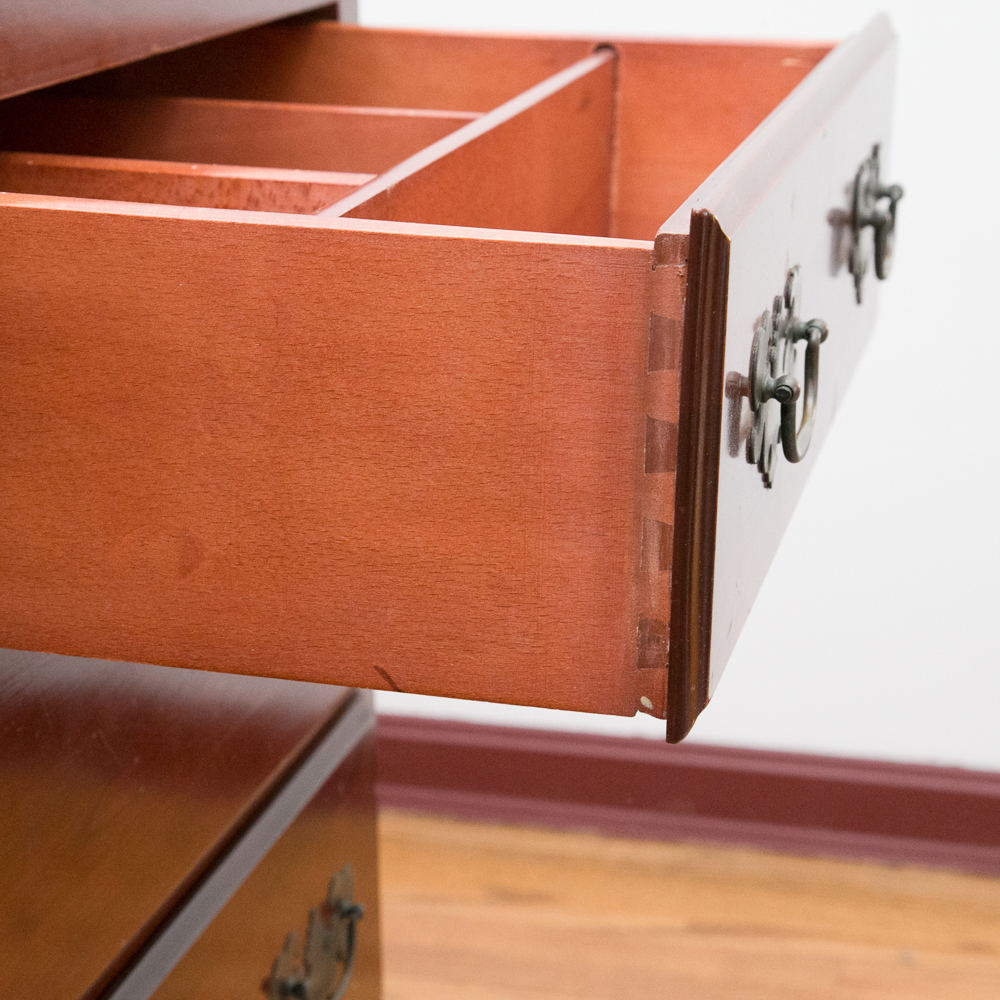 Vintage Kling Cherry Bureau with Mirror | EBTH