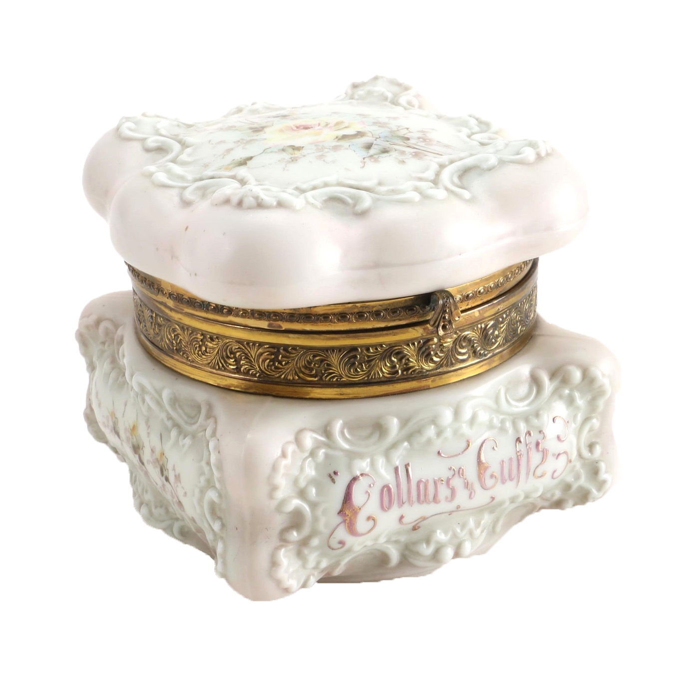 Victorian Wave Crest Collar Box | Everything But The House