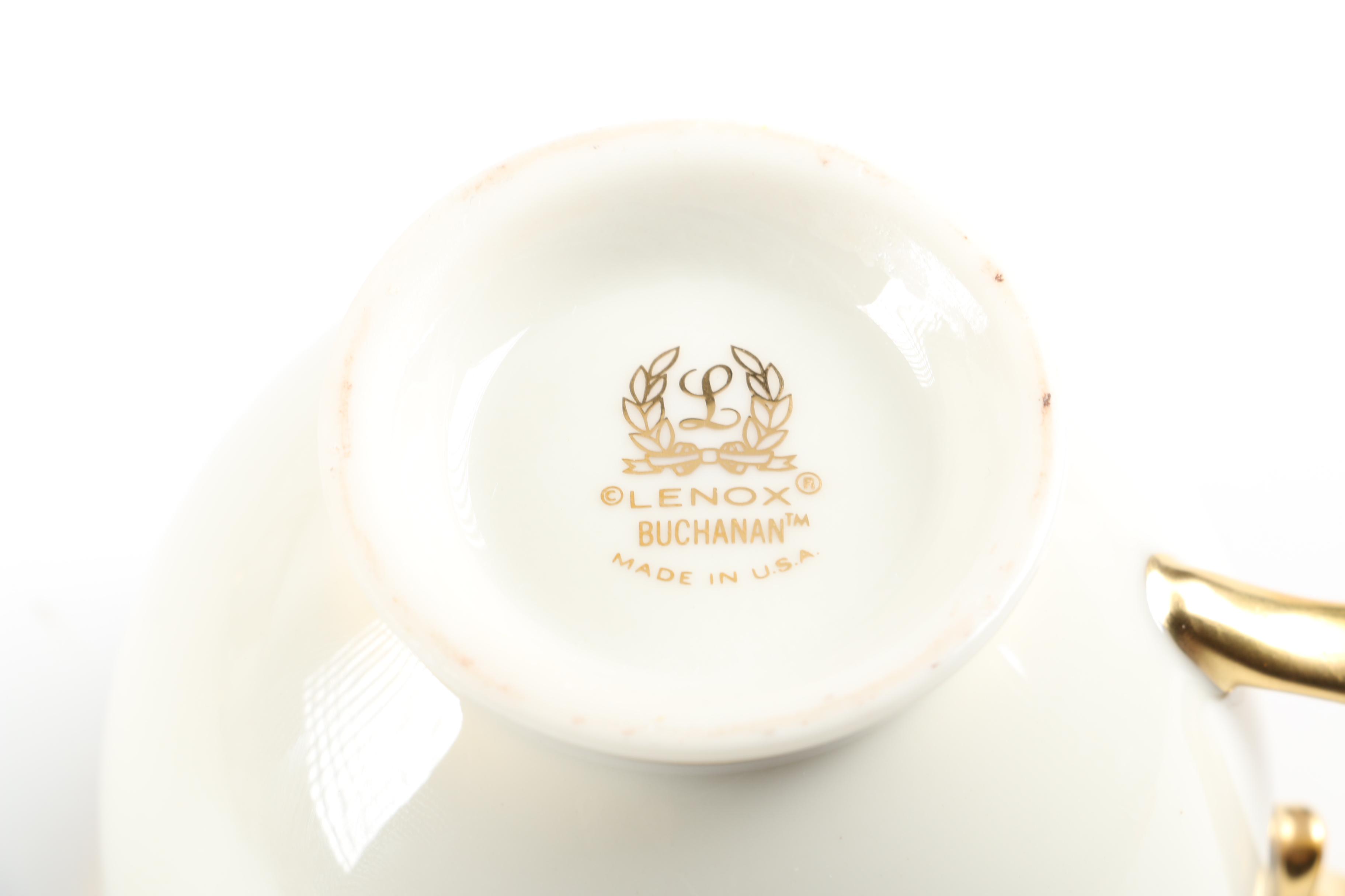 Lenox Porcelain "James Buchanan" Presidential Tea Set | Everything But ...