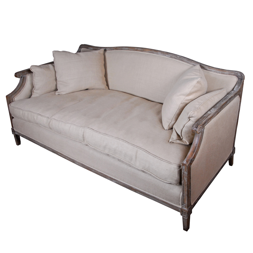 Restoration hardware settee store