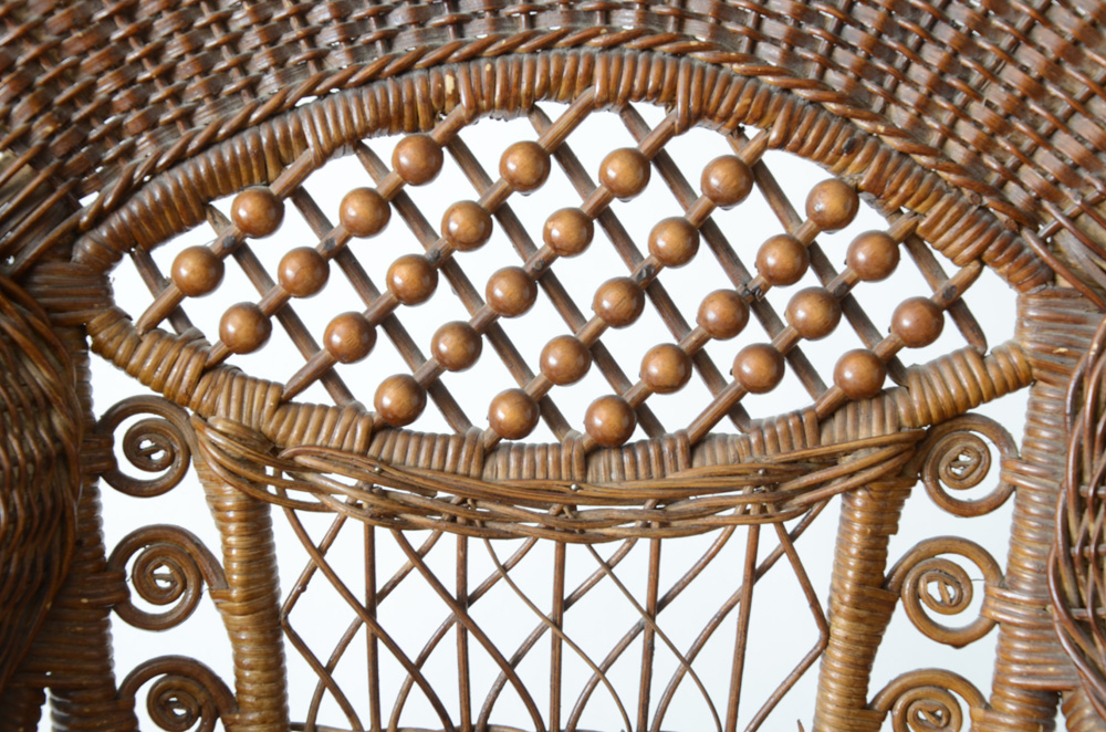 Victorian Wicker Rocking Chair | EBTH