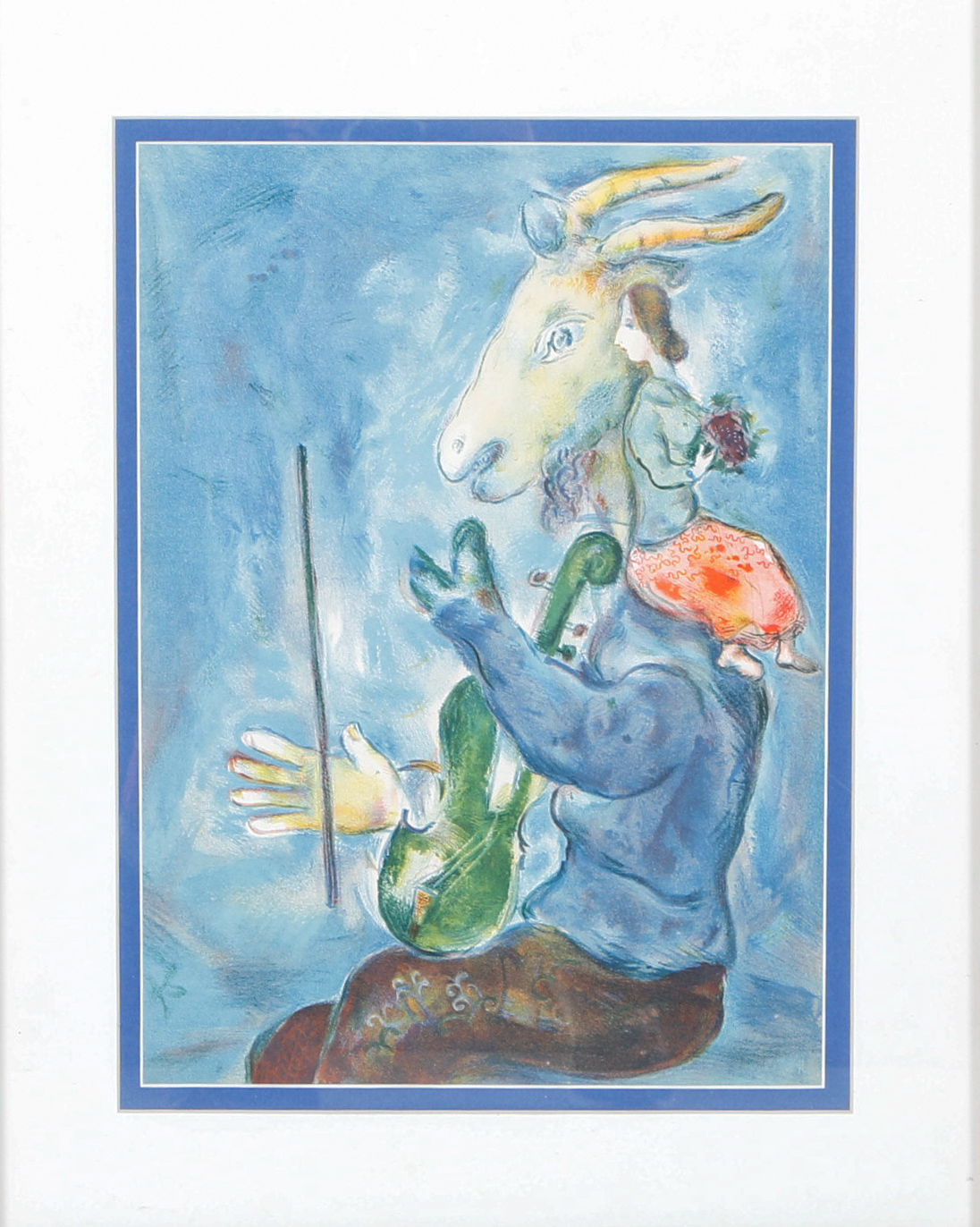 1938 Marc Chagall Lithograph "Spring" | EBTH