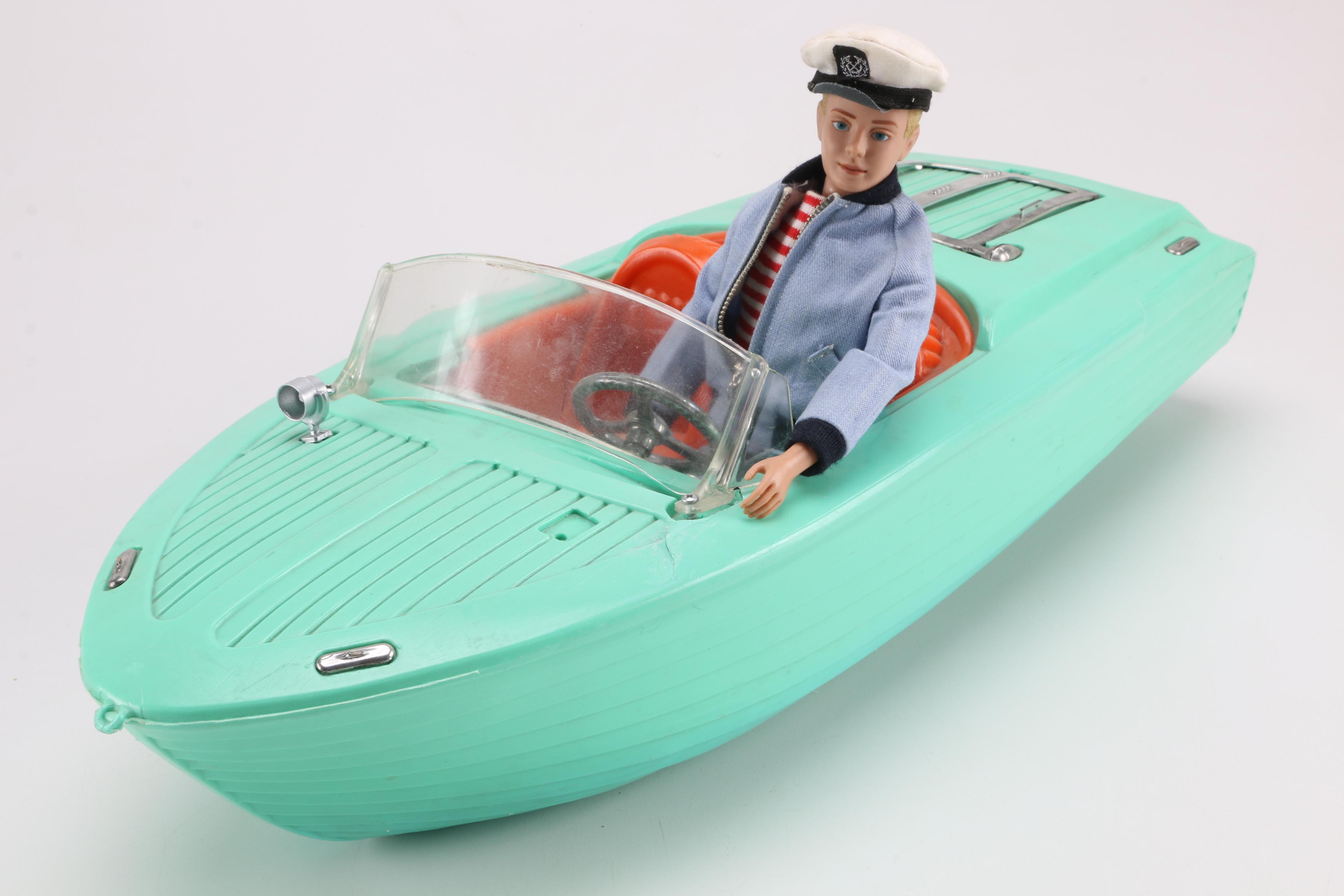 Original 1961 Ken Doll with 1964 Irwin Speed Boat | EBTH