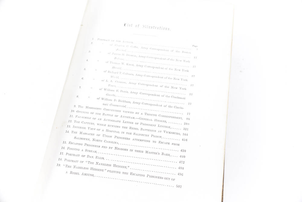 First Edition 1865 "The Secret Service: The Field, The Dungeon, and the ...