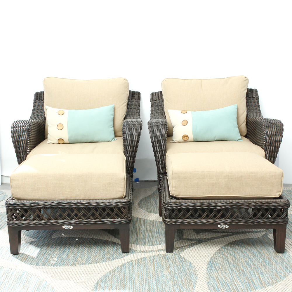 Hampton bay woodbury loveseat store
