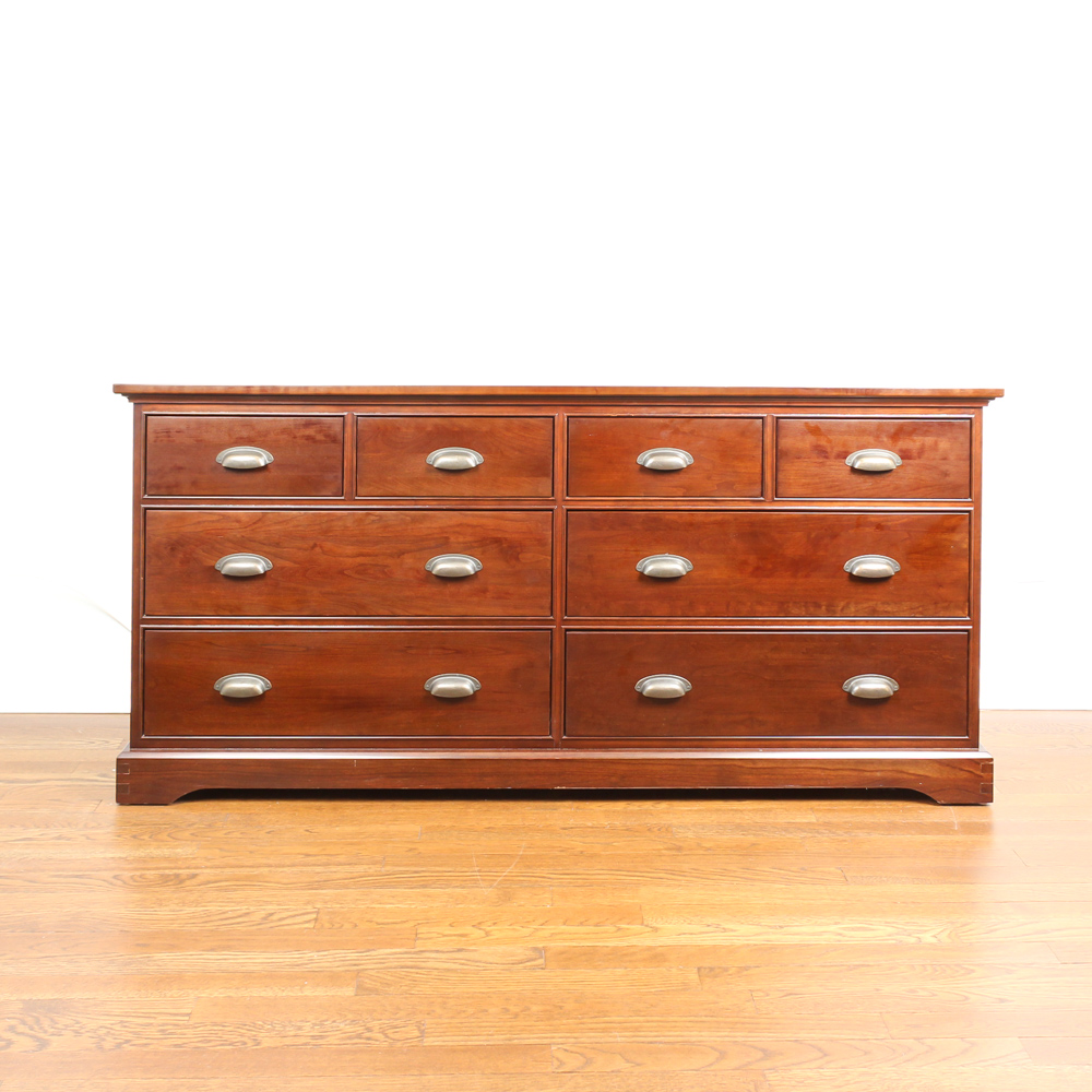 Restoration Hardware Marston Cherry Double Dresser by Michaels Furniture EBTH