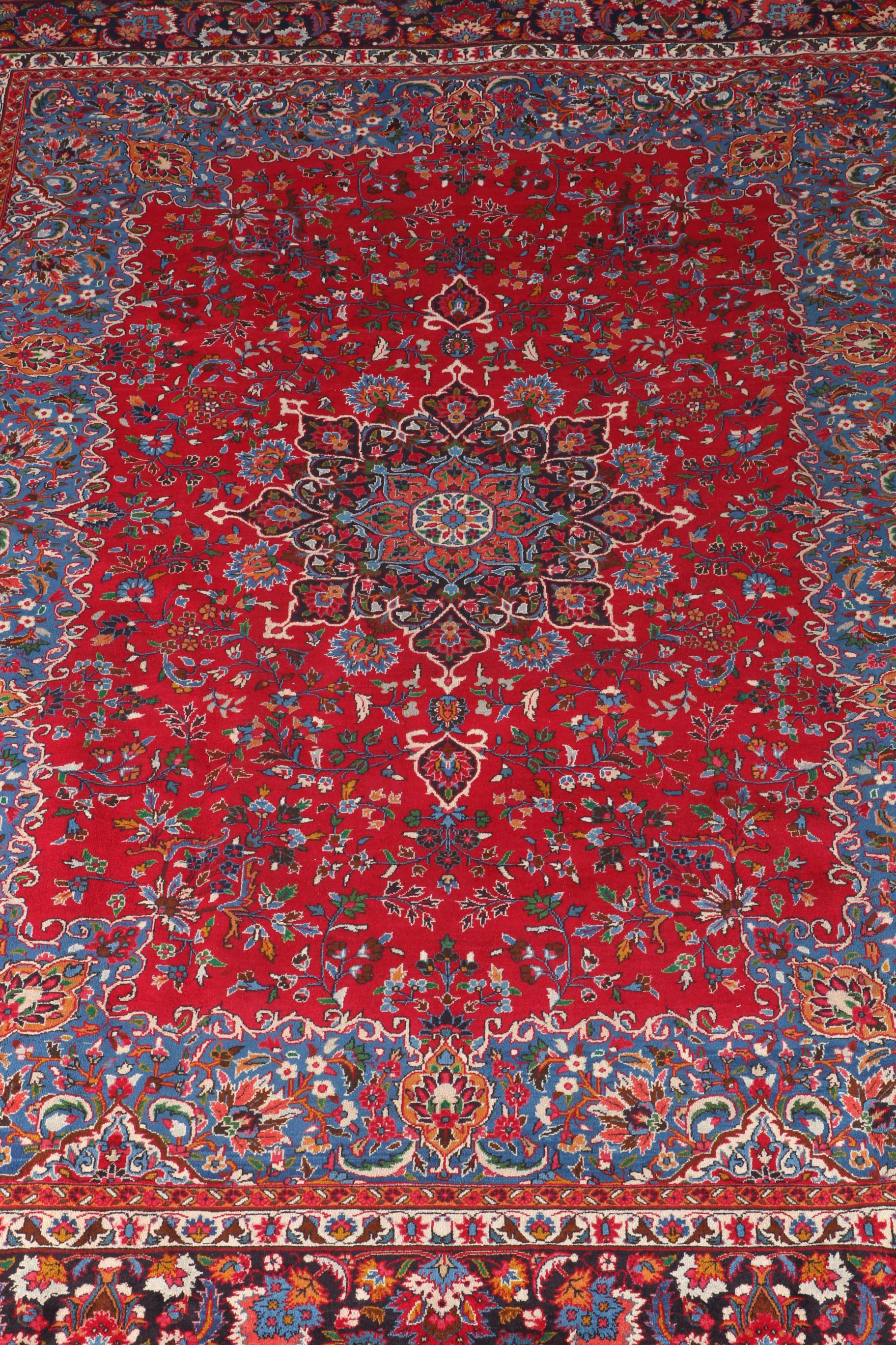 Hand-Knotted Persian Wool Area Rug | Everything But The House