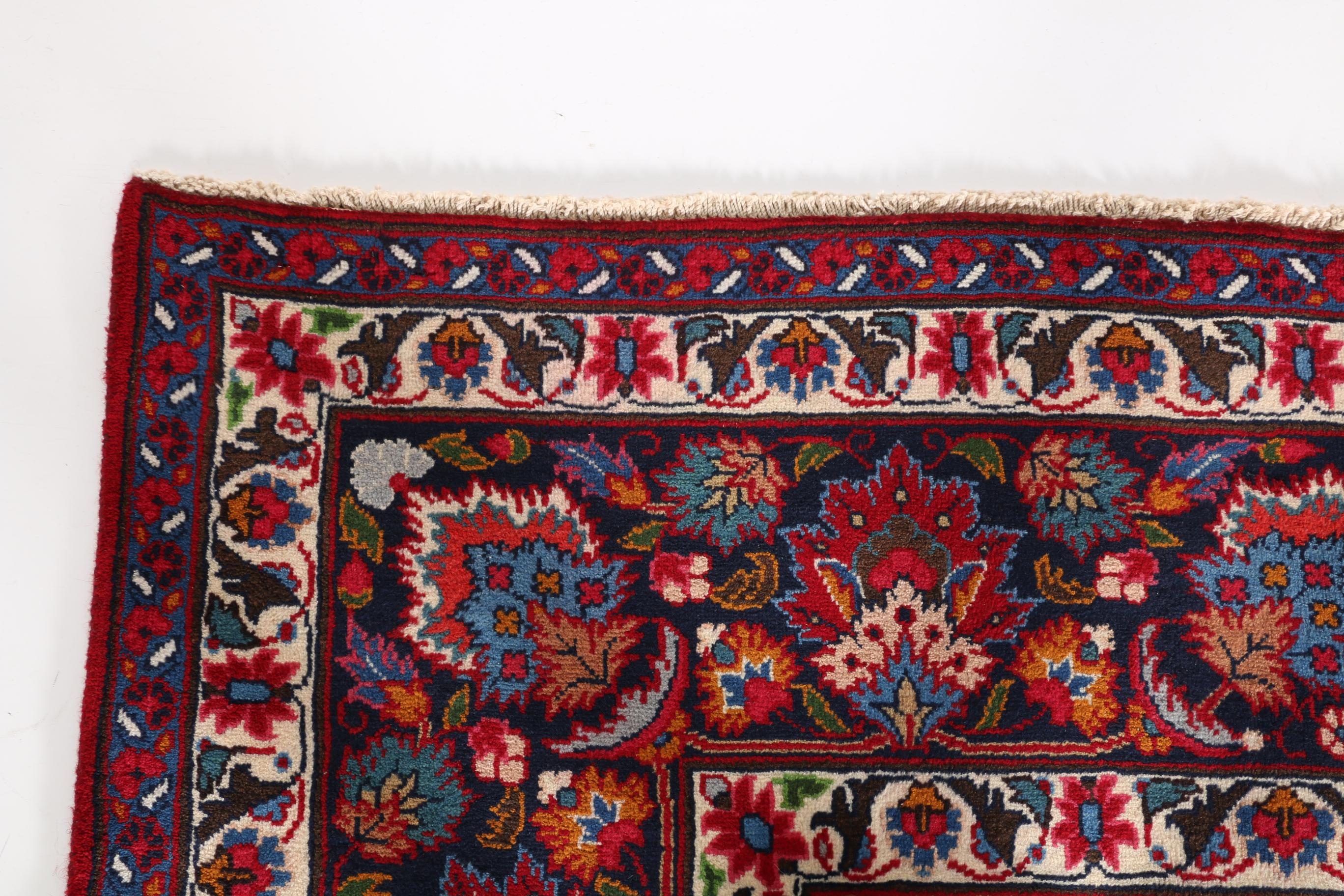 Hand-Knotted Persian Wool Area Rug | Everything But The House