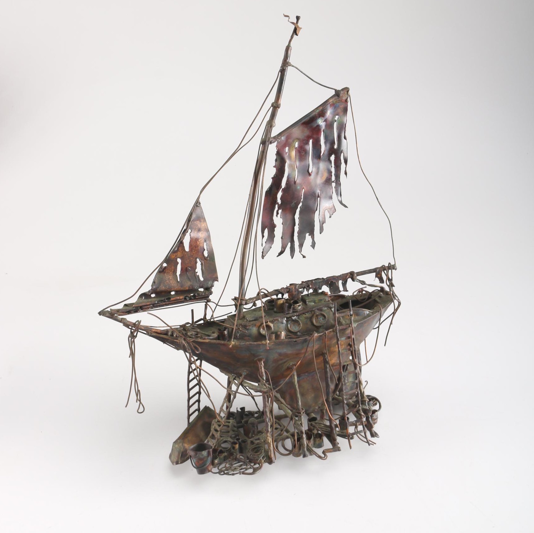 Salvaged Shipwreck Copper Sculpture | EBTH