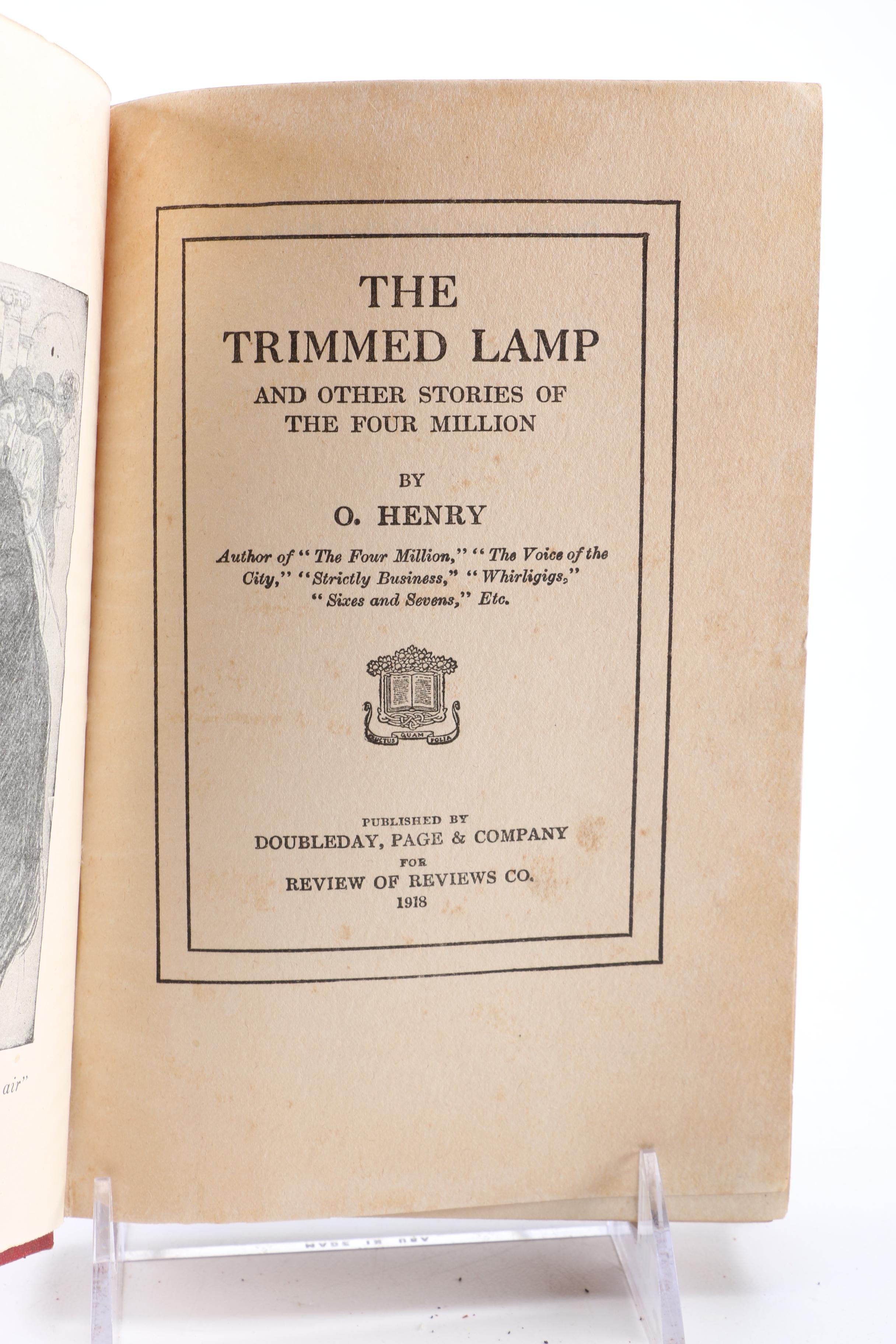 1918 O. Henry Short Stories Collection | EBTH