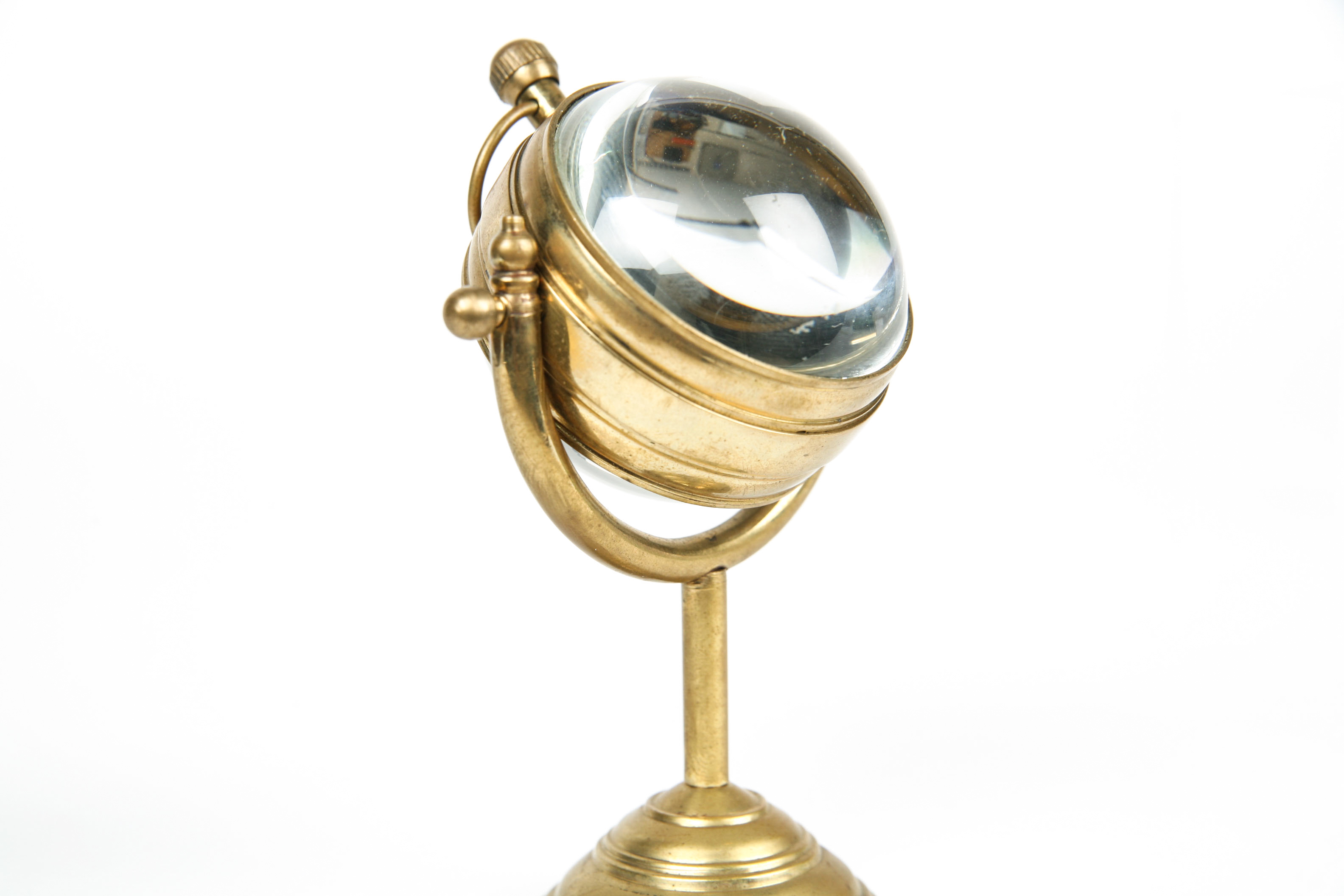 Vintage J Roamer Magnified Swivel Desk Clock | EBTH