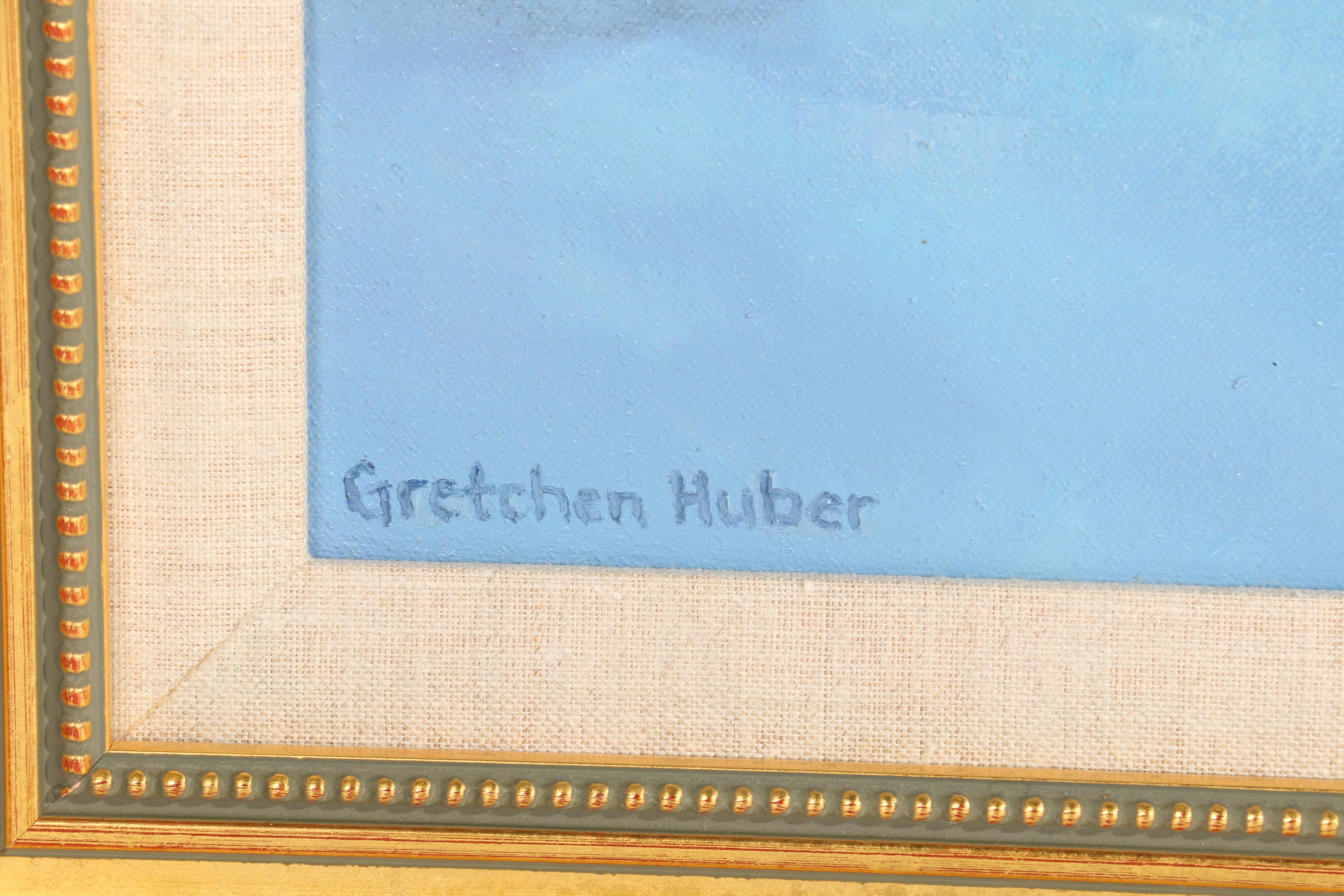 Gretchen Huber Oil Painting of a Winter Sunrise | EBTH