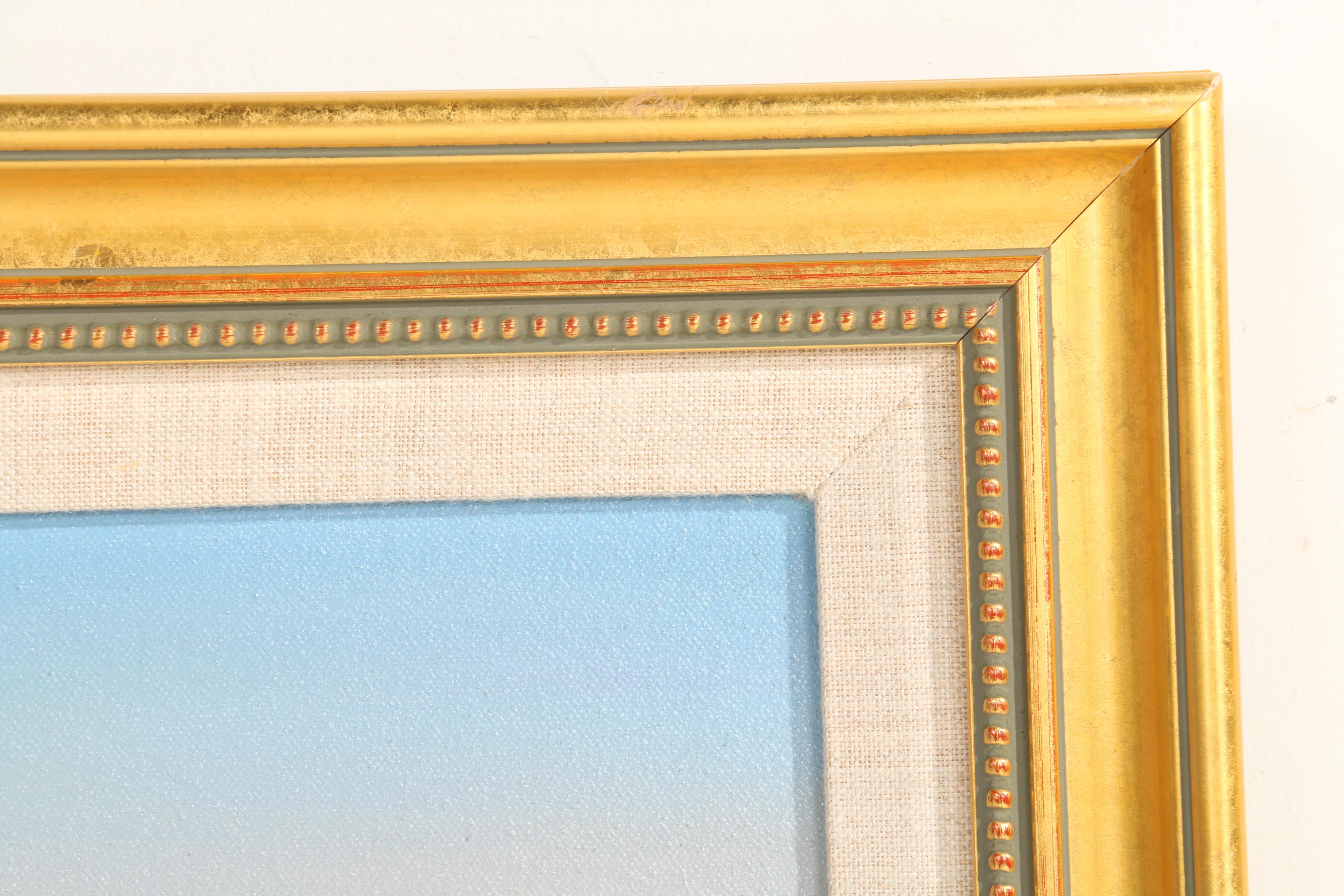 Gretchen Huber Oil Painting of a Winter Sunrise | EBTH