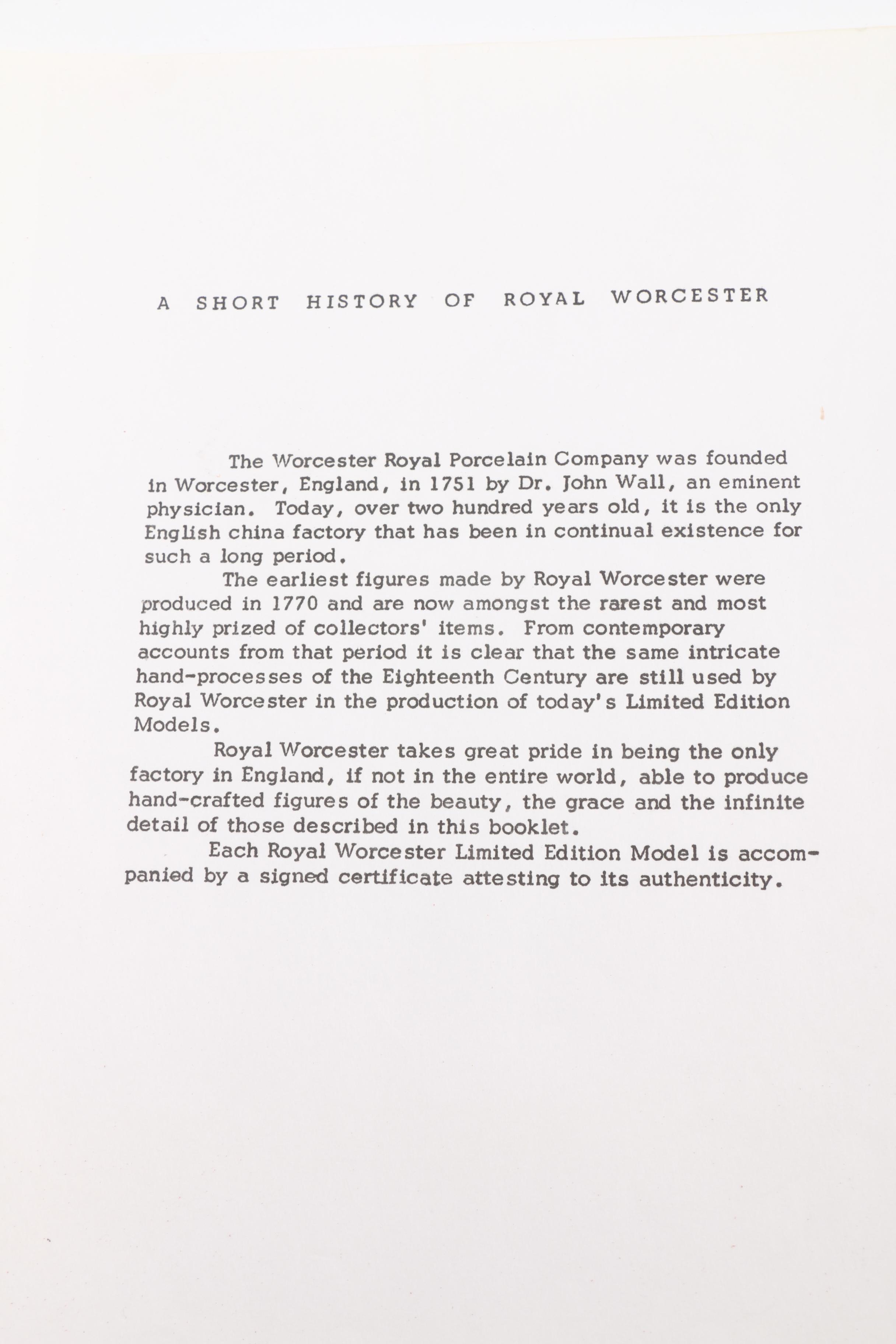 Limited Edition Royal Worcester "Fox Hunter" | EBTH