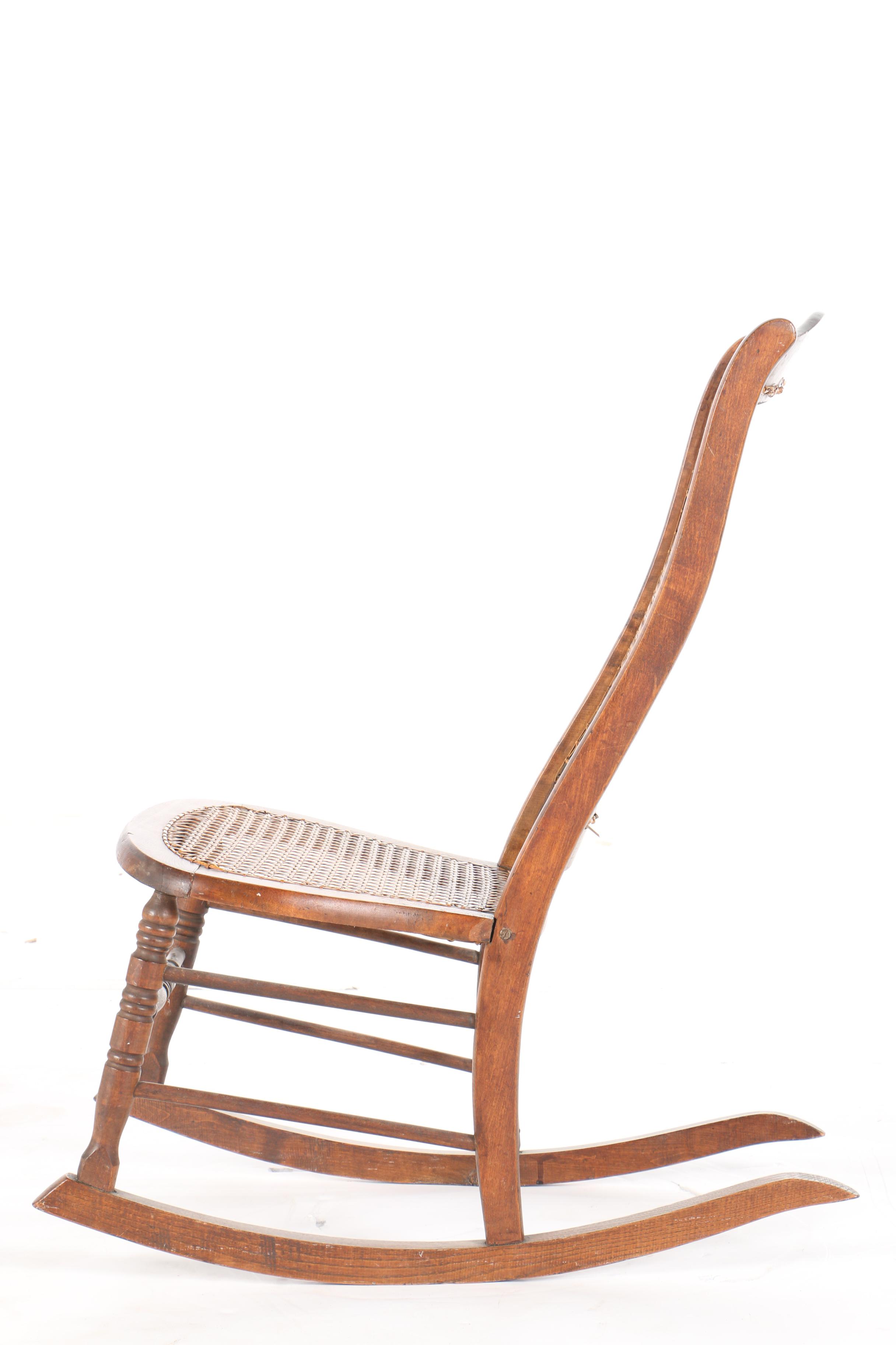 Vintage Handmade Rocking Chair | EBTH