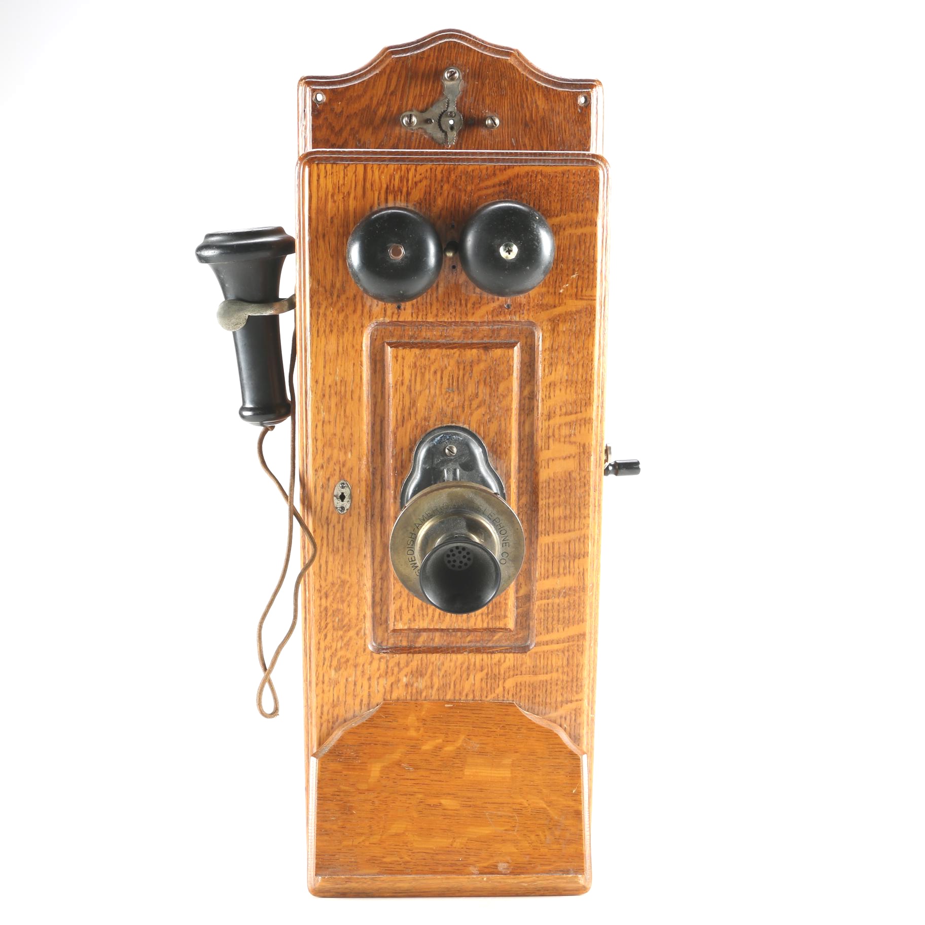 Antique Wall Phone by Swedish-American Telephone Co. | EBTH