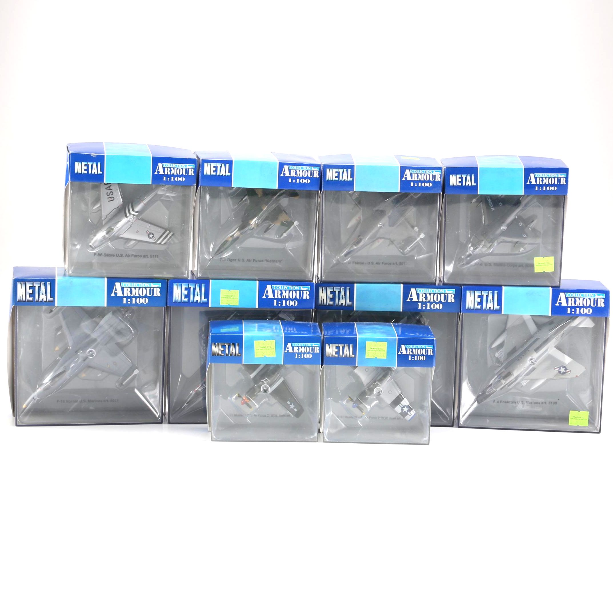 Collection of Metal Armour Die-Cast Aircraft | EBTH