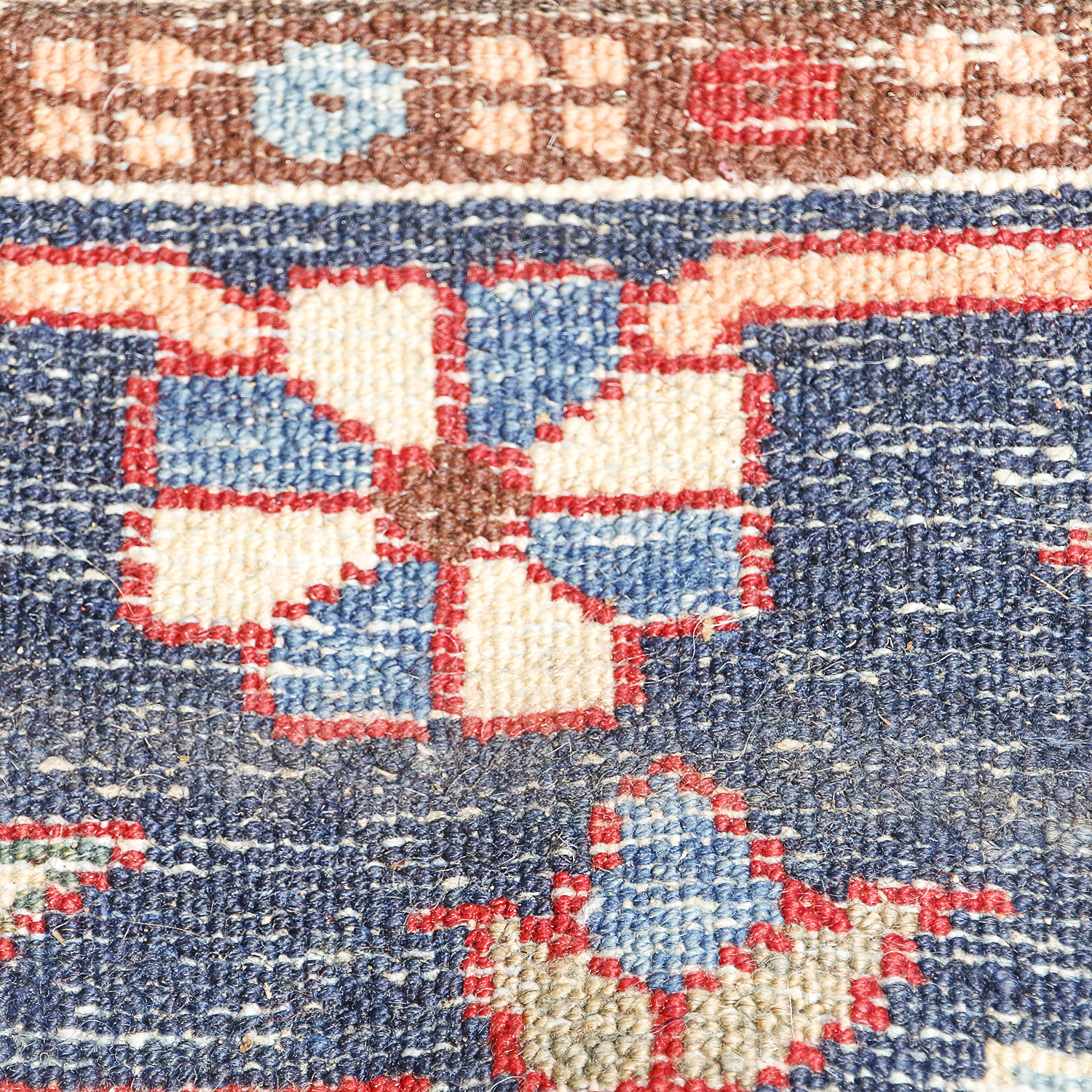 Large Hand Woven Area Rug | EBTH