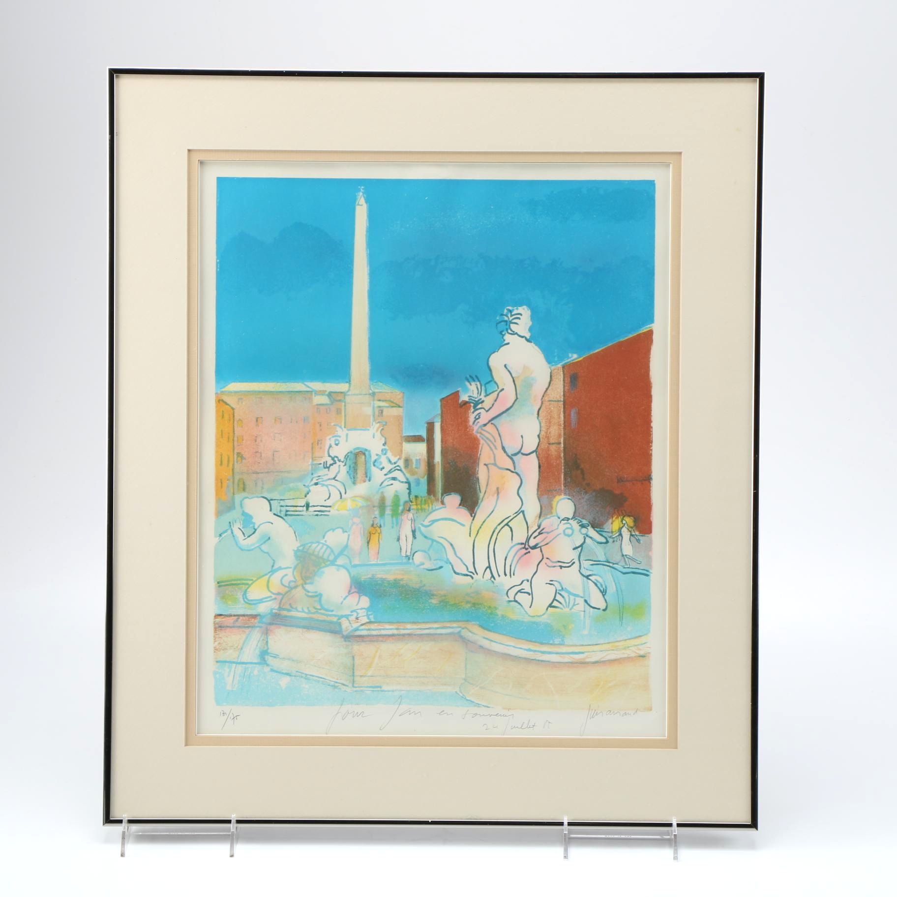 Limited Edition Paul Guiramand Lithograph | EBTH